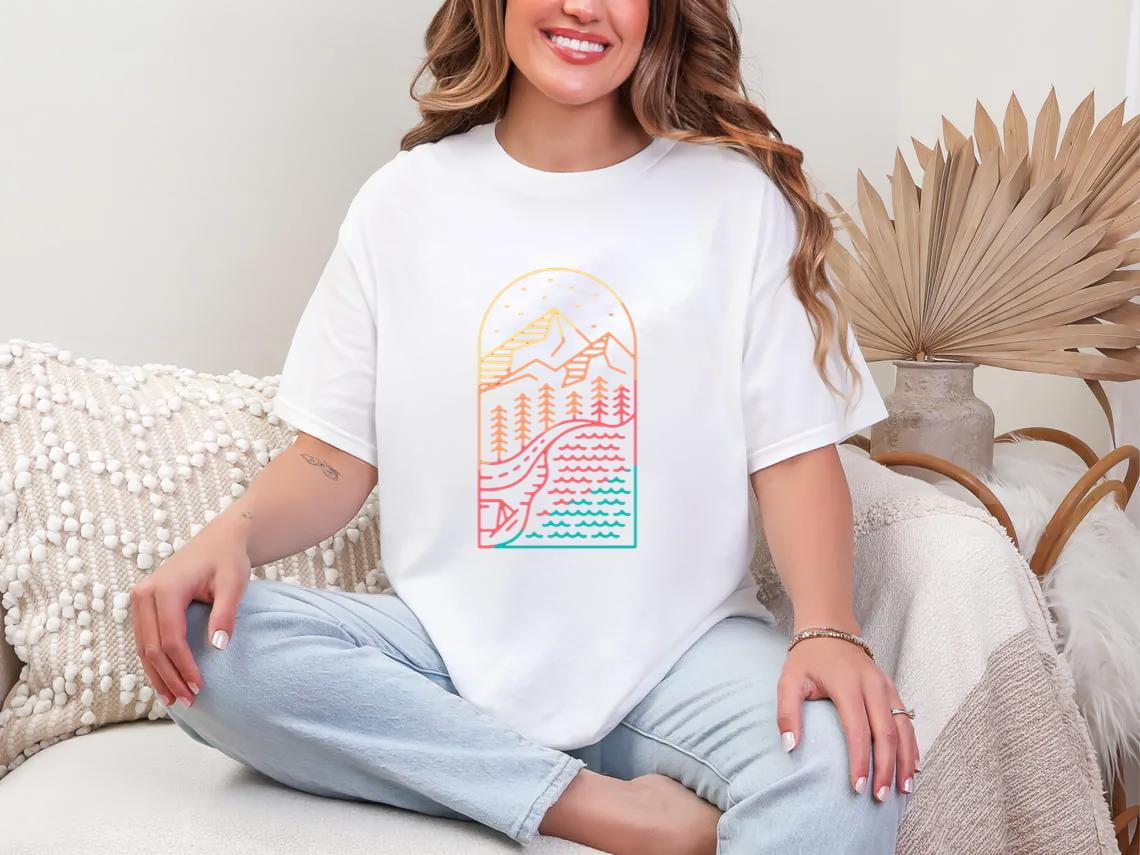 Adventure Map Explore the World Destination T-Shirt, for men & women ...