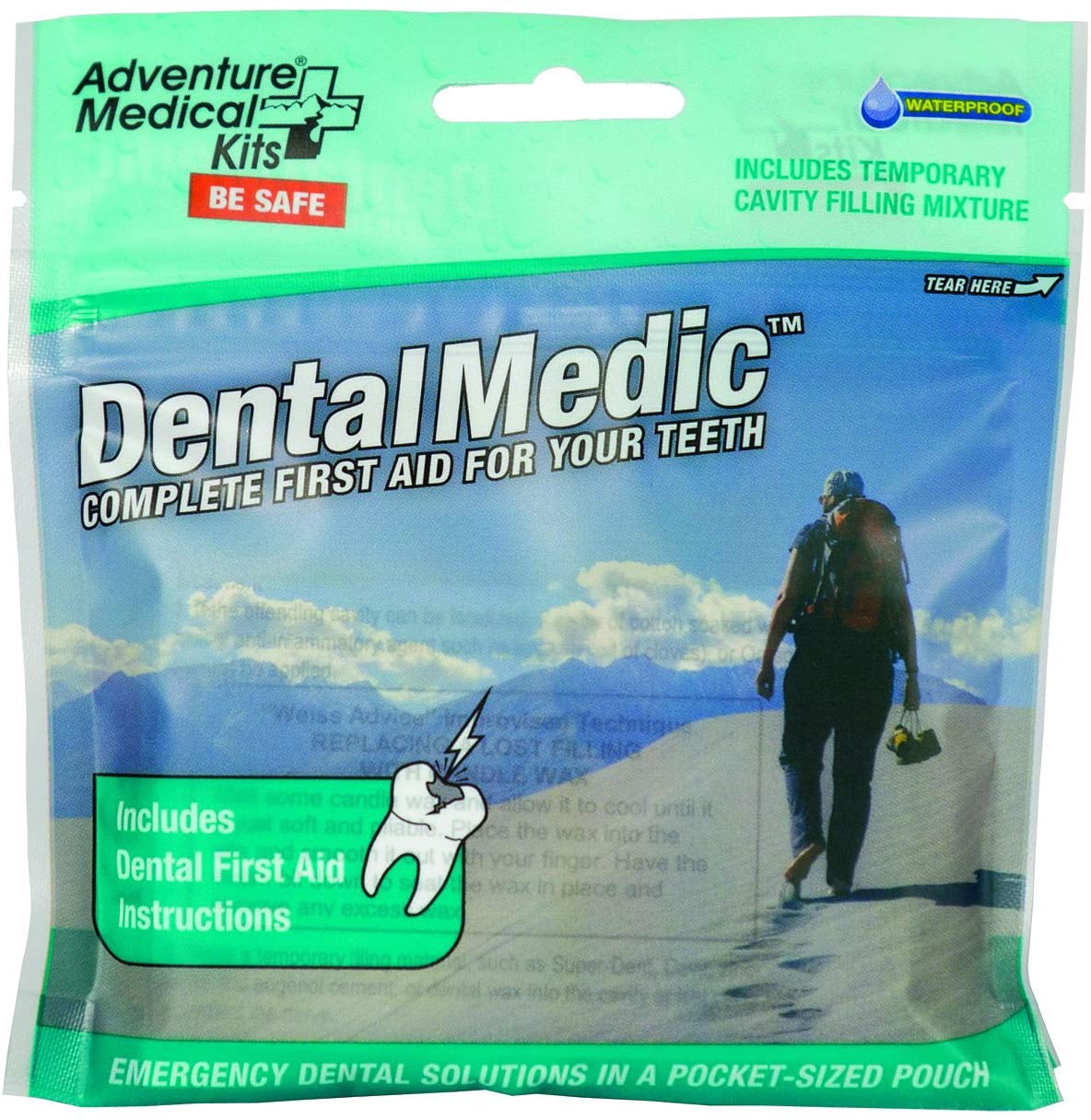 Adventure Medical Kits Dental Medic Travel First Aid Kit for Teeth ...