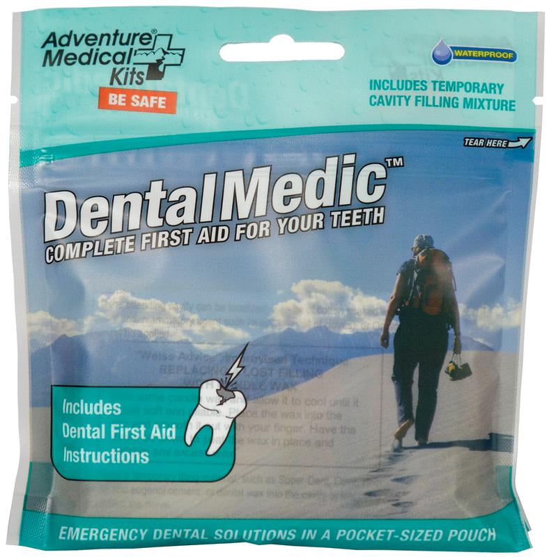 Adventure Medical Kits Dental Medic Travel First Aid Kit for Teeth ...