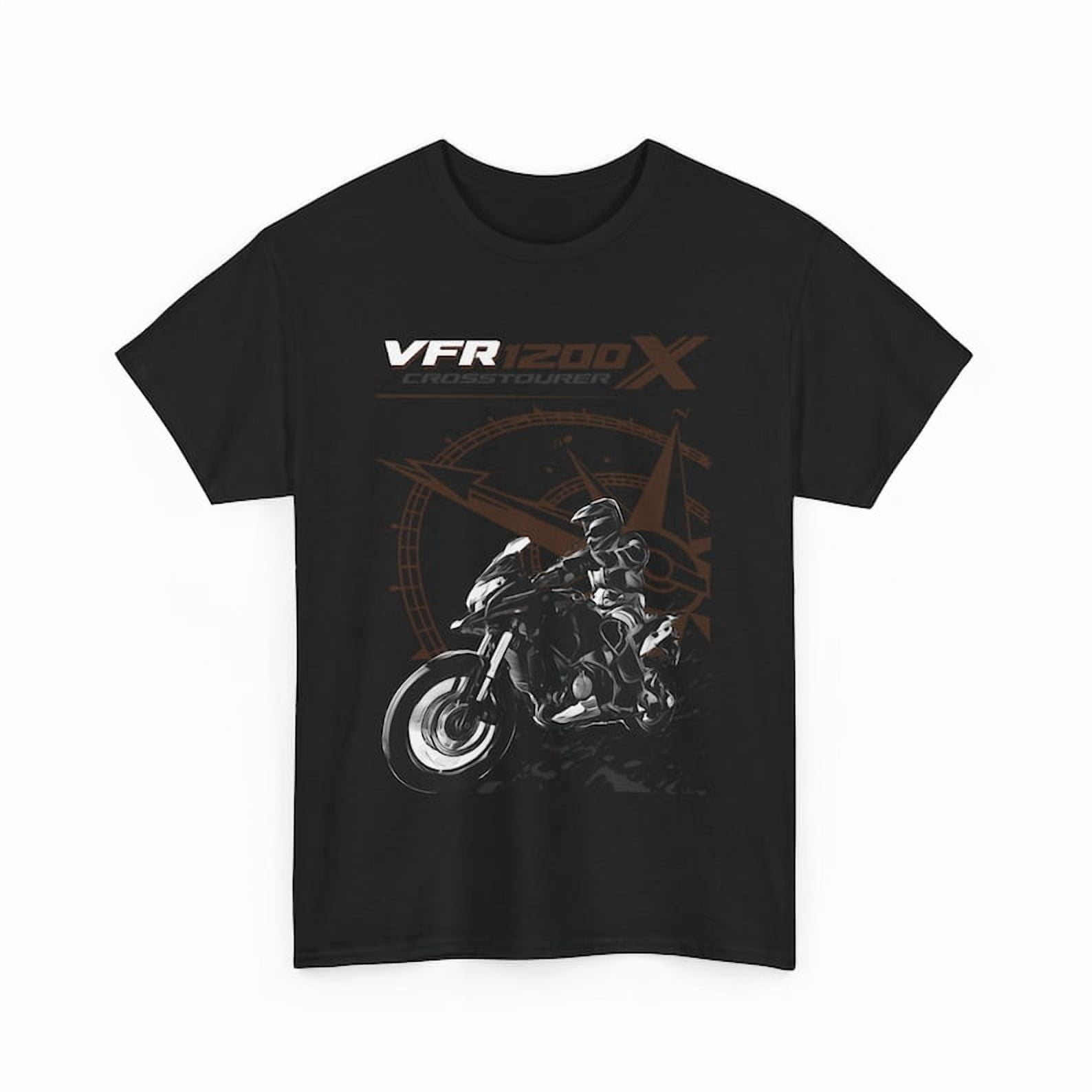 Adventure Motorcycle Rider T-Shirt Touring Bike Graphic Tee Moto Travel ...
