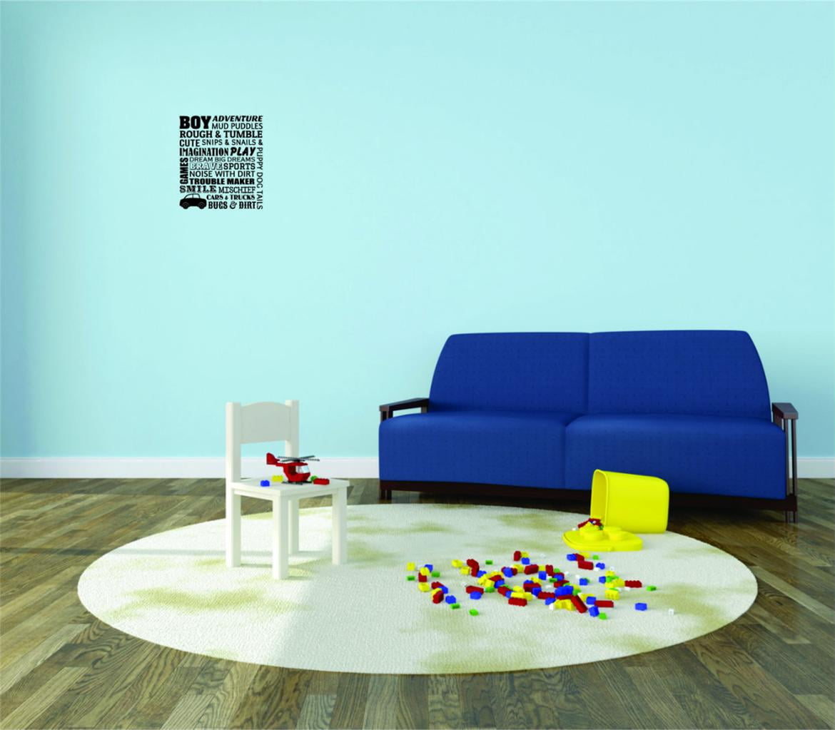 Adventure Mud Puddles Vinyl Wall Decal for Home - Cars Trucks Sports ...