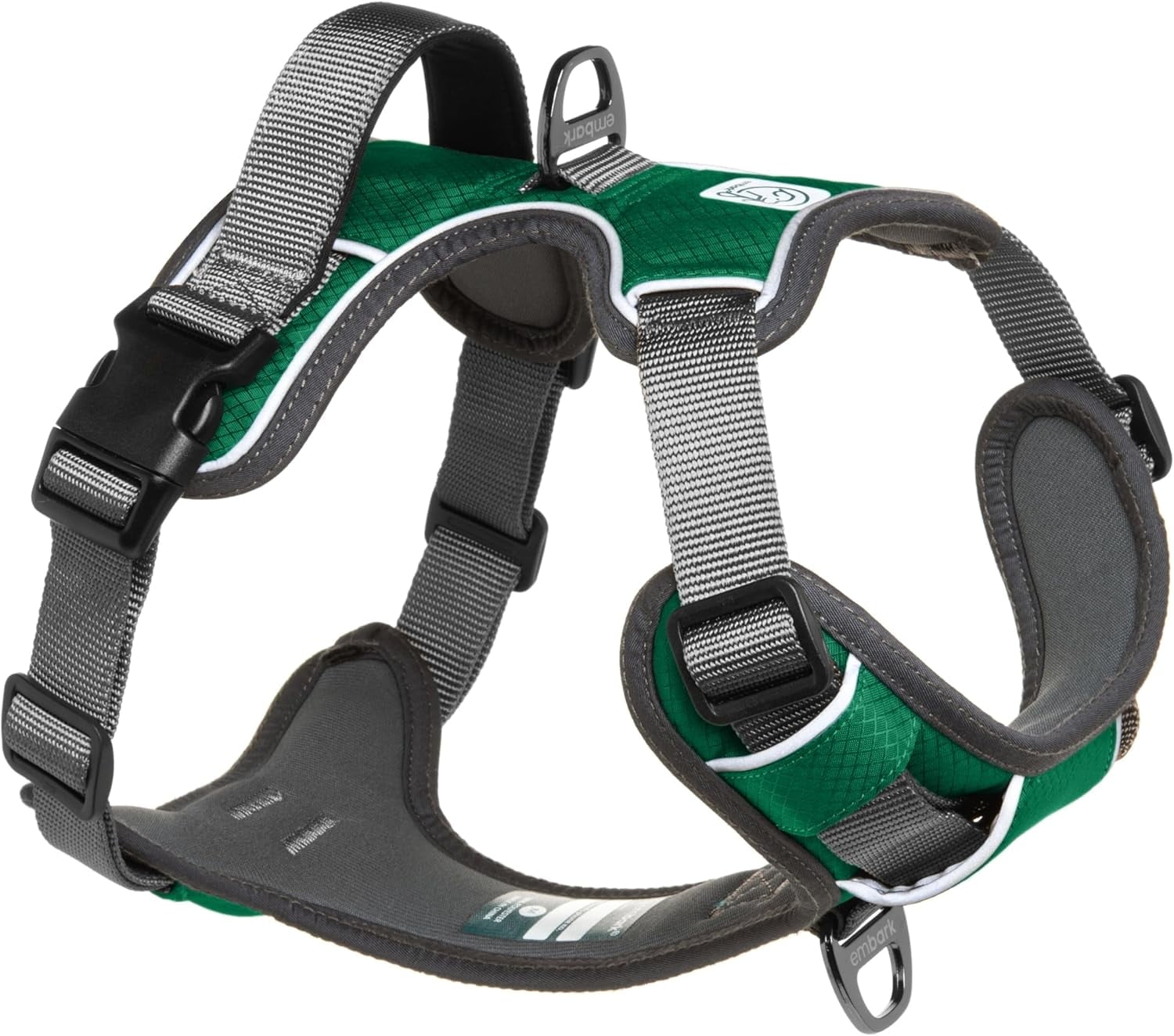 Embark Urban Dog Harness, No-Pull Reflective Trim Dog Harness for Small ...