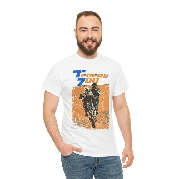 Adventure Off-Road Motorcycle Rider Graphic Tee Vintage Motocross Art Dirt Bike Illustration ...