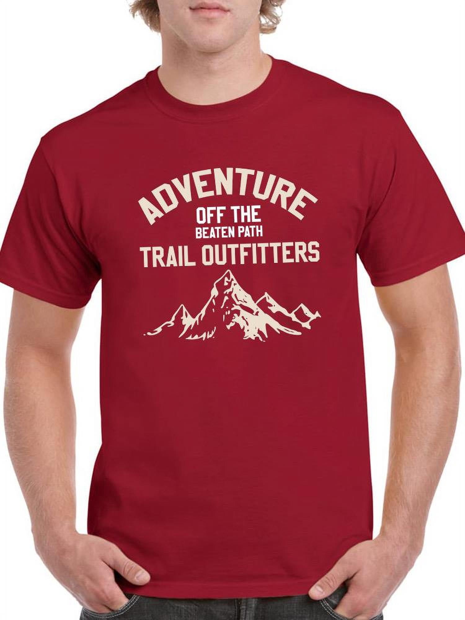Adventure Off The Beaten Path T-Shirt Men -Smartprints Designs, Male Medium - Walmart.com