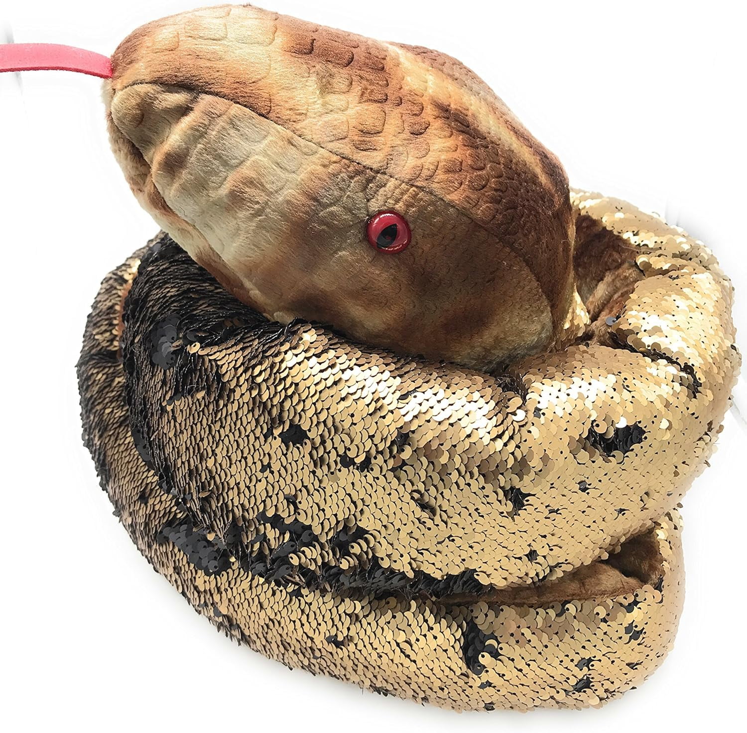 Adventure Planet 102 Inch Natural Sequins Snake, One per Order, Color ...