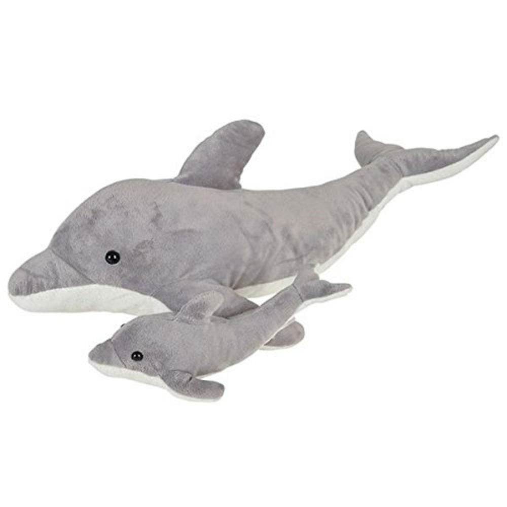 Adventure Planet Stuffed Animals: Birth of Life Dolphin with Baby Soft ...