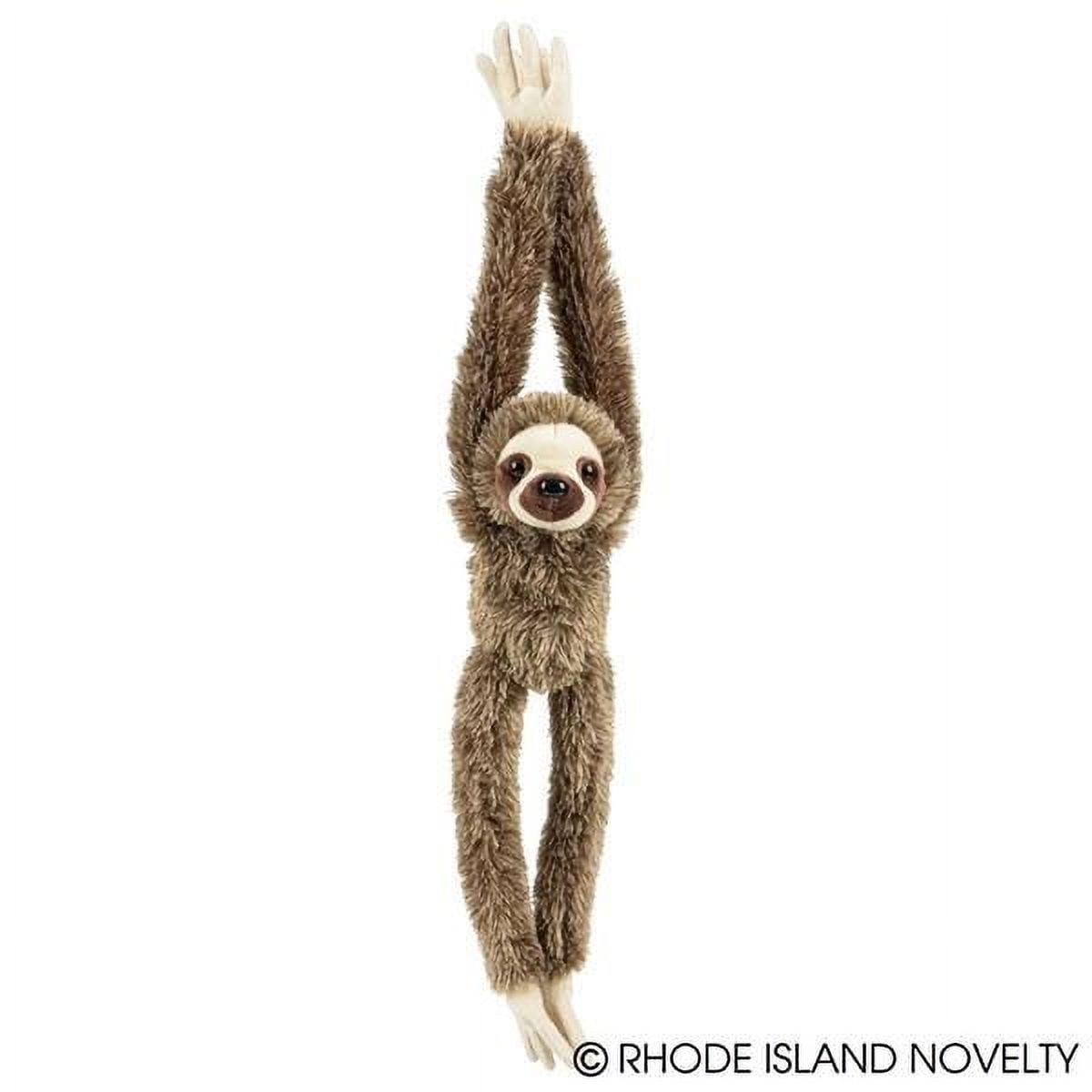 Adventure Planet Plush - HANGING BROWN SLOTH (20 inch) - Walmart.com