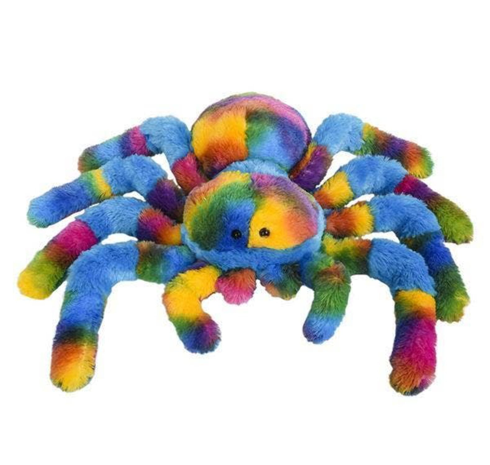 Adventure Planet Rainbow Splatter Plush Spider Toy - Walmart.com