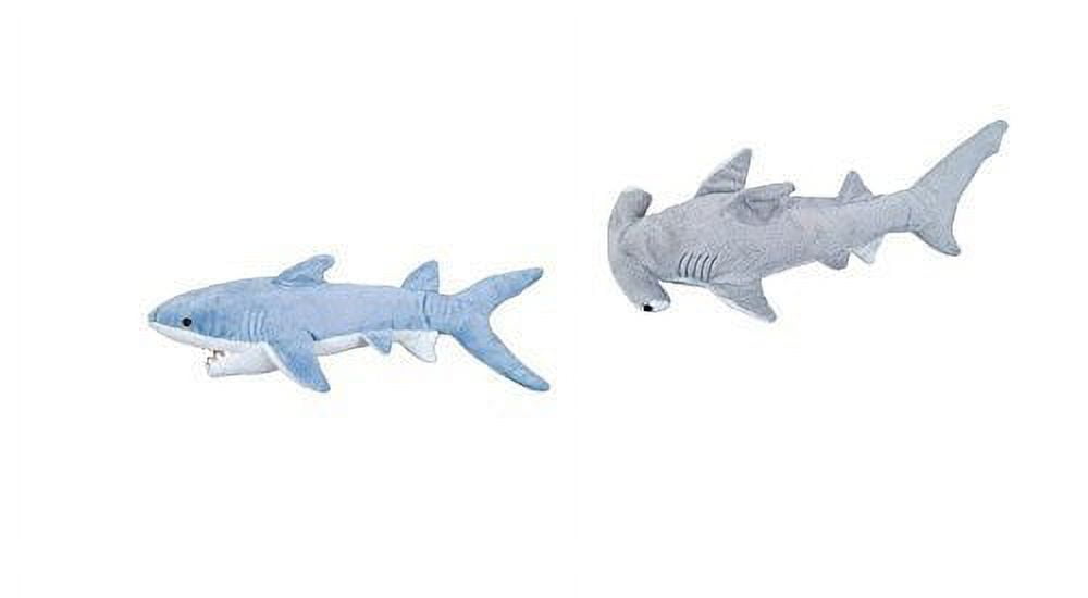 Adventure Planet 2 Plush Sharks Mako and Hammerhead Stuffed Animal ...