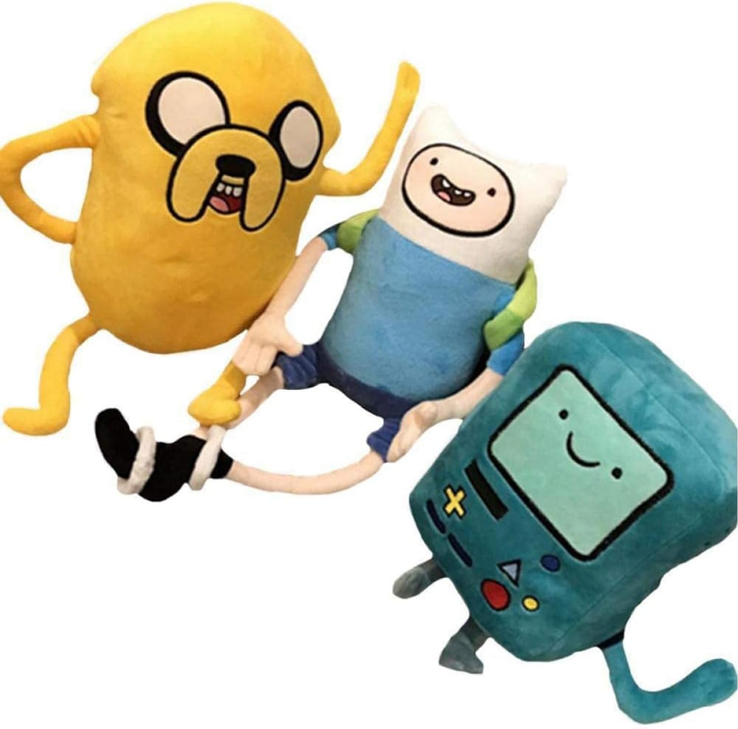 Adventure Plush, Finn, Jake and BMO Character Doll, 11 Inch Plush Doll ...