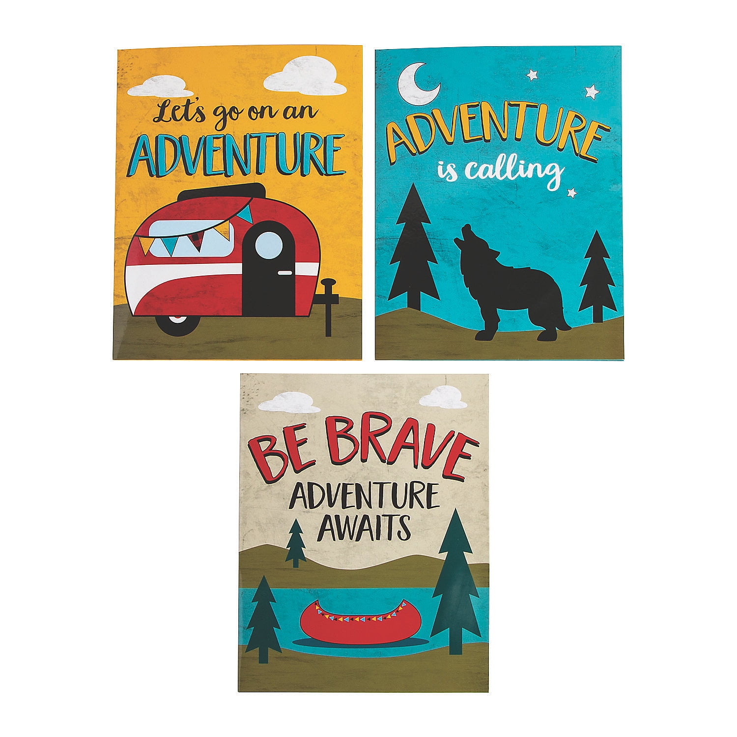 Adventure Pocket Folders, Stationery, Party Supplies, 12 Pieces ...