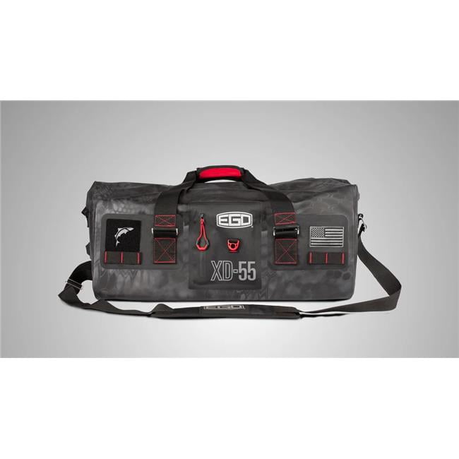 Adventure Products 75041 55 Liter EGO Performance Dry Gear Bag, Black ...