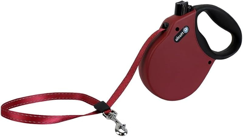 Adventure Retractable Reflective Belt Leash, 16' Long, Large for Dogs ...
