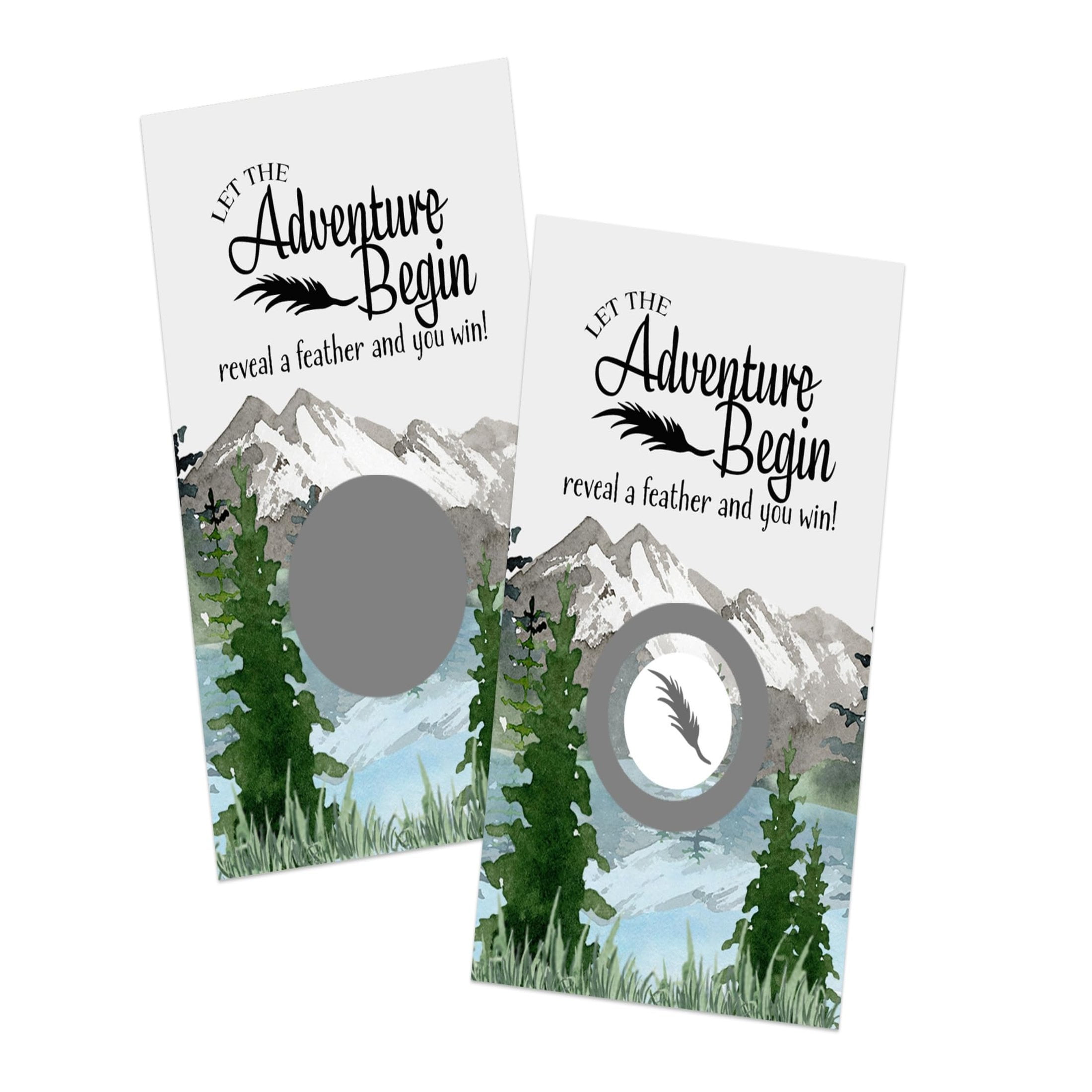 Adventure Reveal Scratch Cards - 30 Pack of Fun Game Tickets for Boys ...