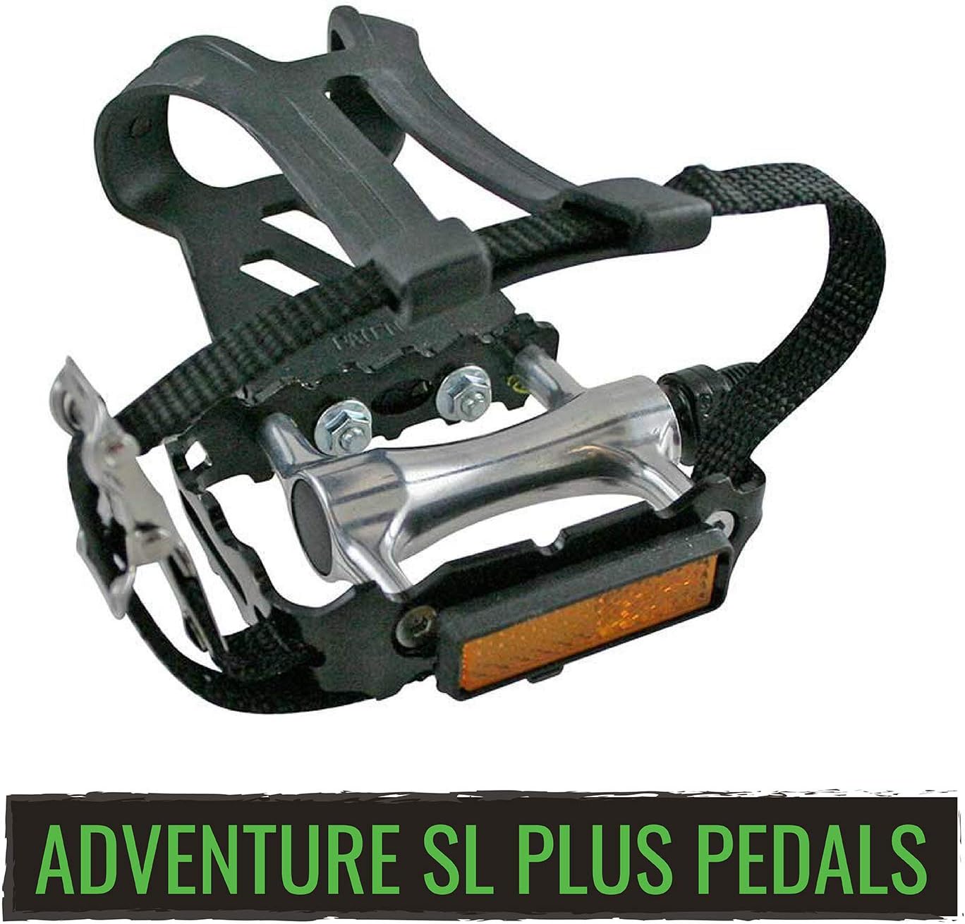Adventure SL Plus, Pedals and toe-clips and straps - Walmart.com