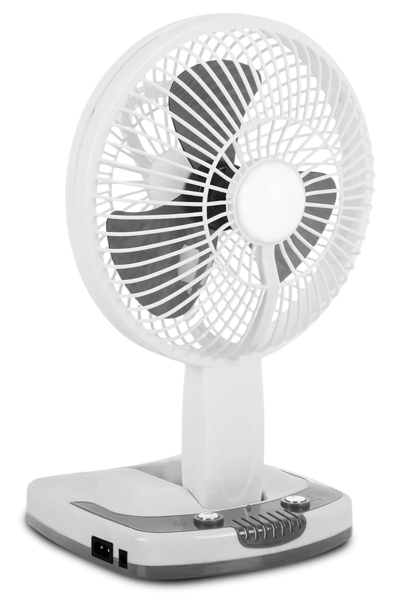 Adventure Series Rechargeable Desk/Wall Fan with LED Work Lamp ...