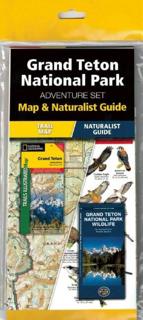 Adventure Set: Grand Teton National Park Adventure Set : Trail Map ...