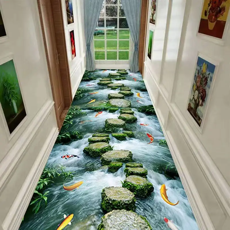 Adventure Skyladder Living Room Area Rug 3D Carpets Long Hallway ...