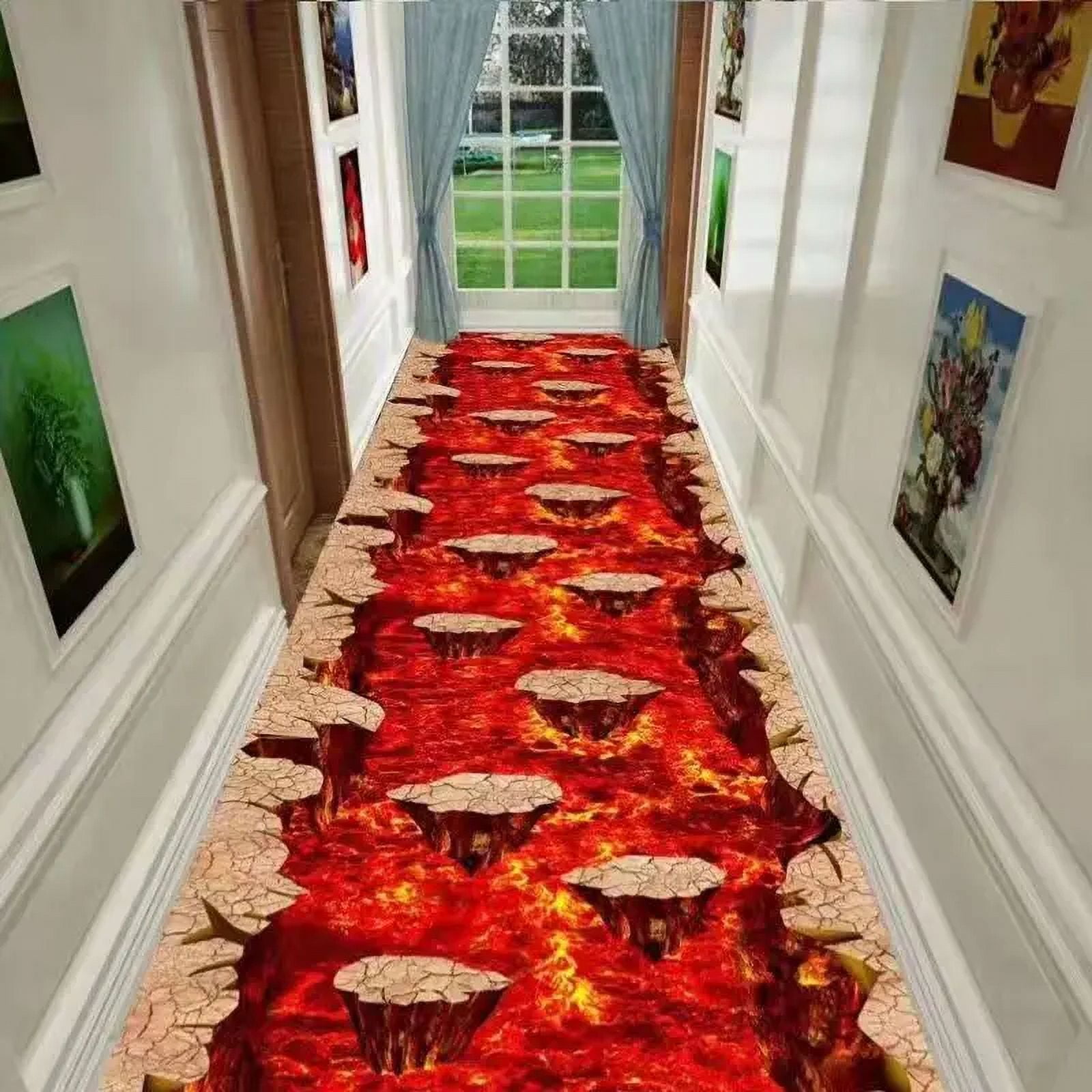 Adventure Skyladder Living Room Area Rug 3D Carpets Long Hallway ...