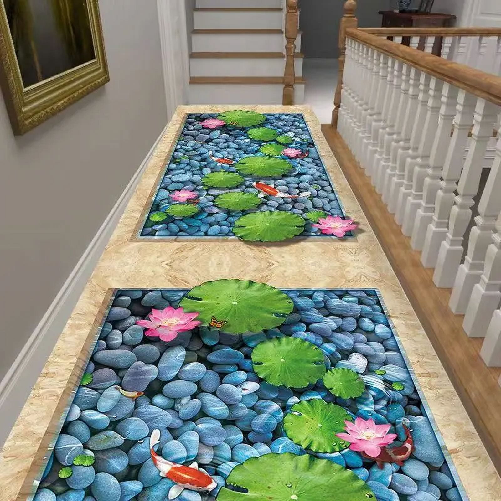 Adventure Skyladder Living Room Area Rug 3D Carpets Long Hallway Corridor Rug Kids Gaming ...