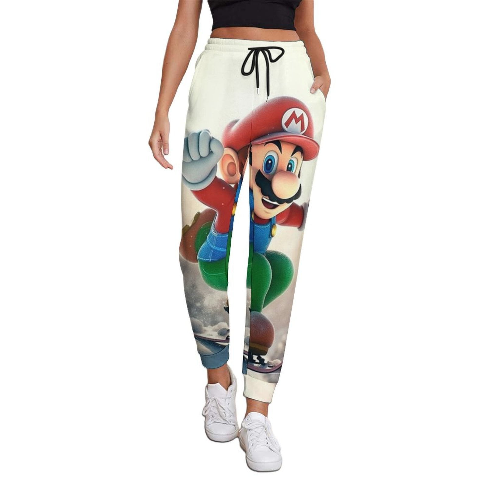 Adventure Super Mario Womens Sweatpants Joggers Pants Trousers 3D ...