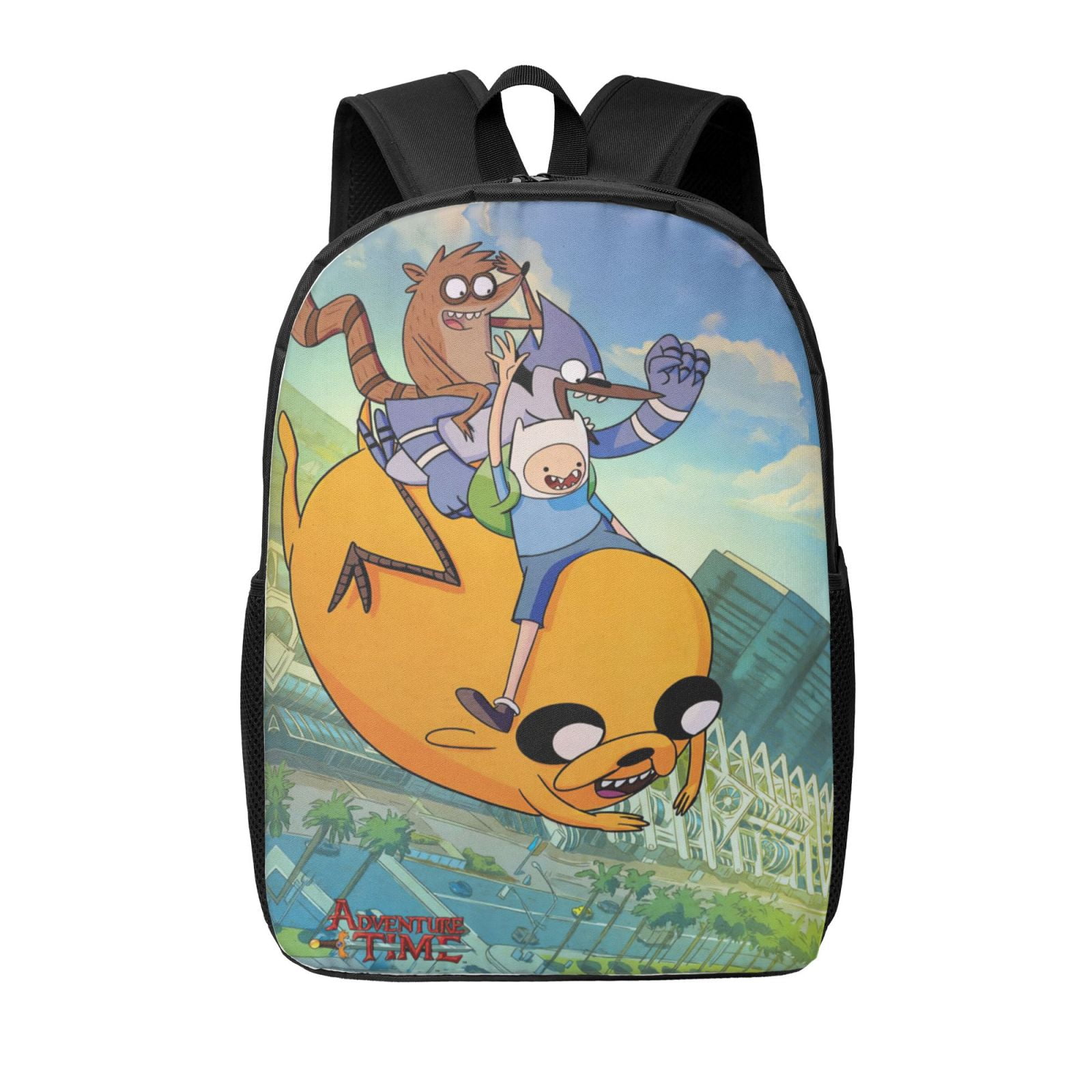 Adventure Ti-me 17-Inch Lightweight Student Backpack for Books,Laptop ...