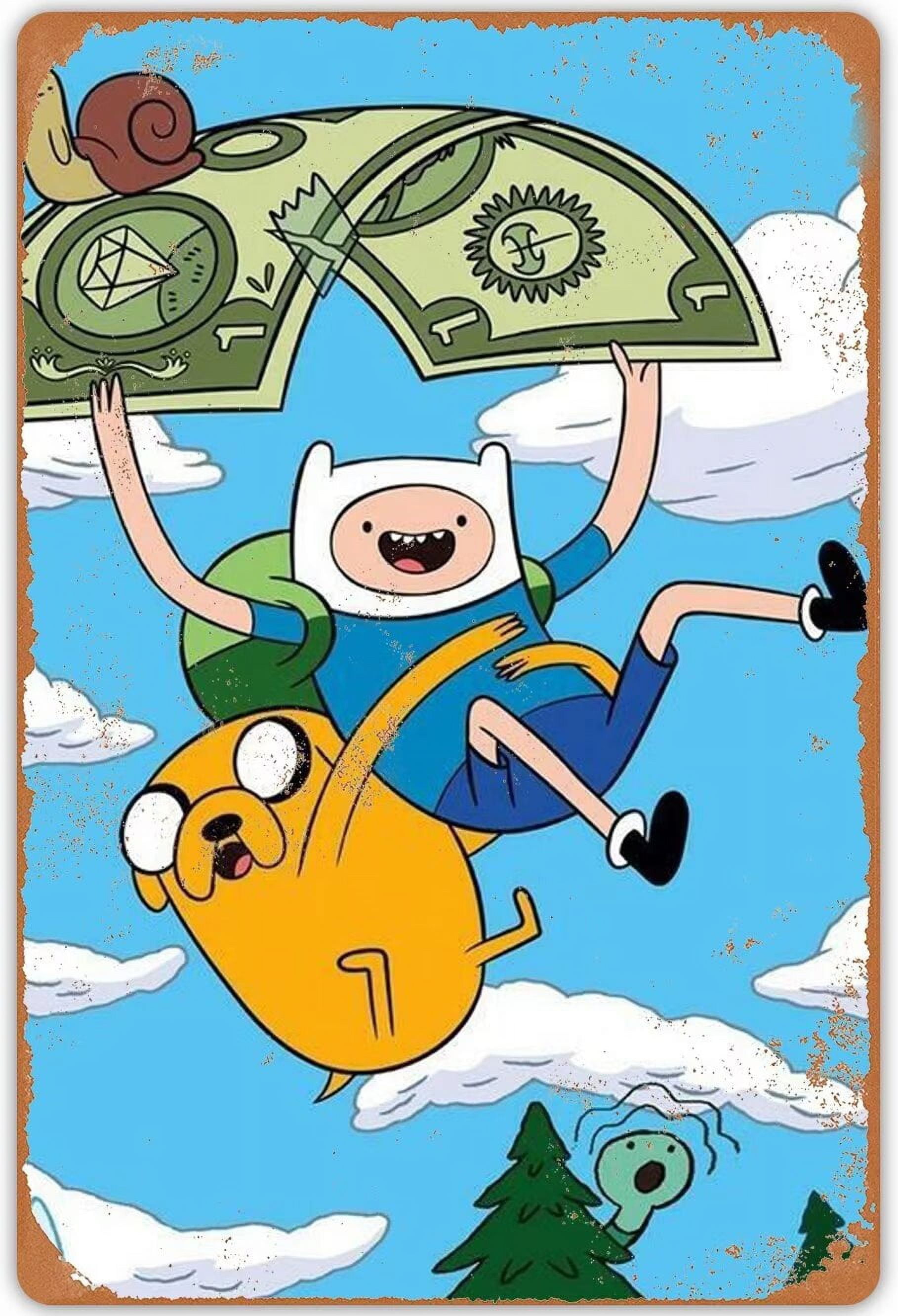Adventure Time 1000 Piece Wooden Jigsaw Puzzle for Adults -Cute Cartoon ...