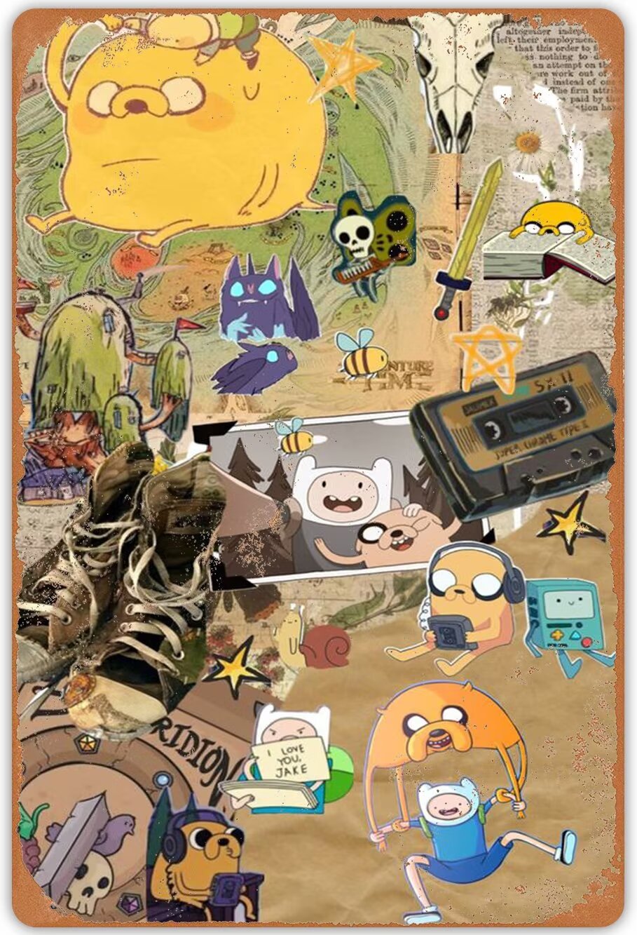 Adventure Time 120 Pieces Wooden Jigsaw Puzzle for Adults Comedy TV ...