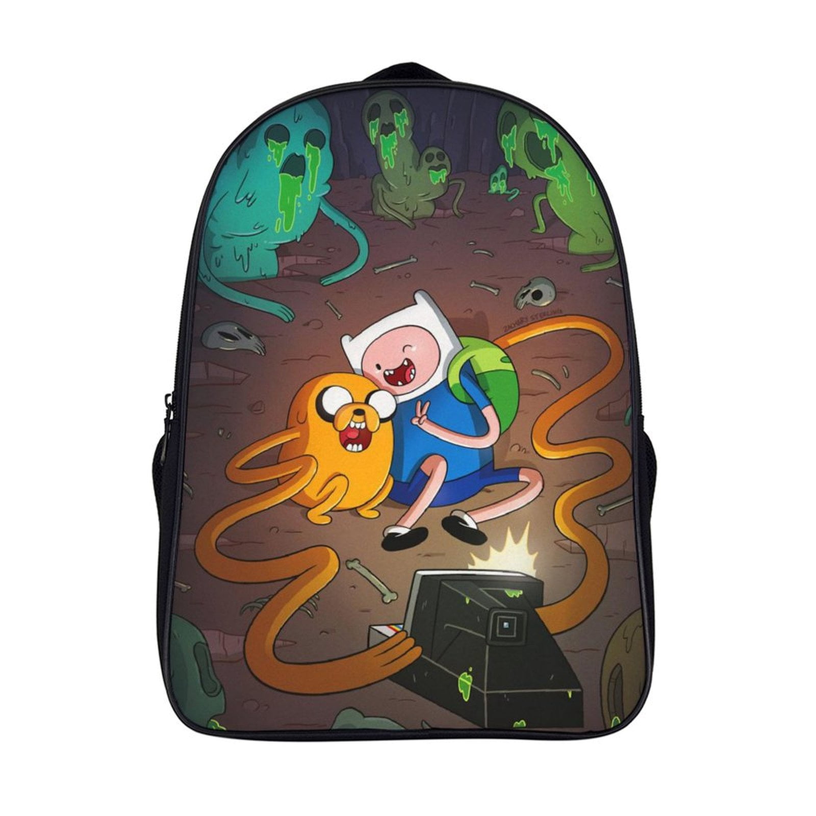 Adventure Time 16 Inch Backpack with 2 Compartment, Large Capacity ...