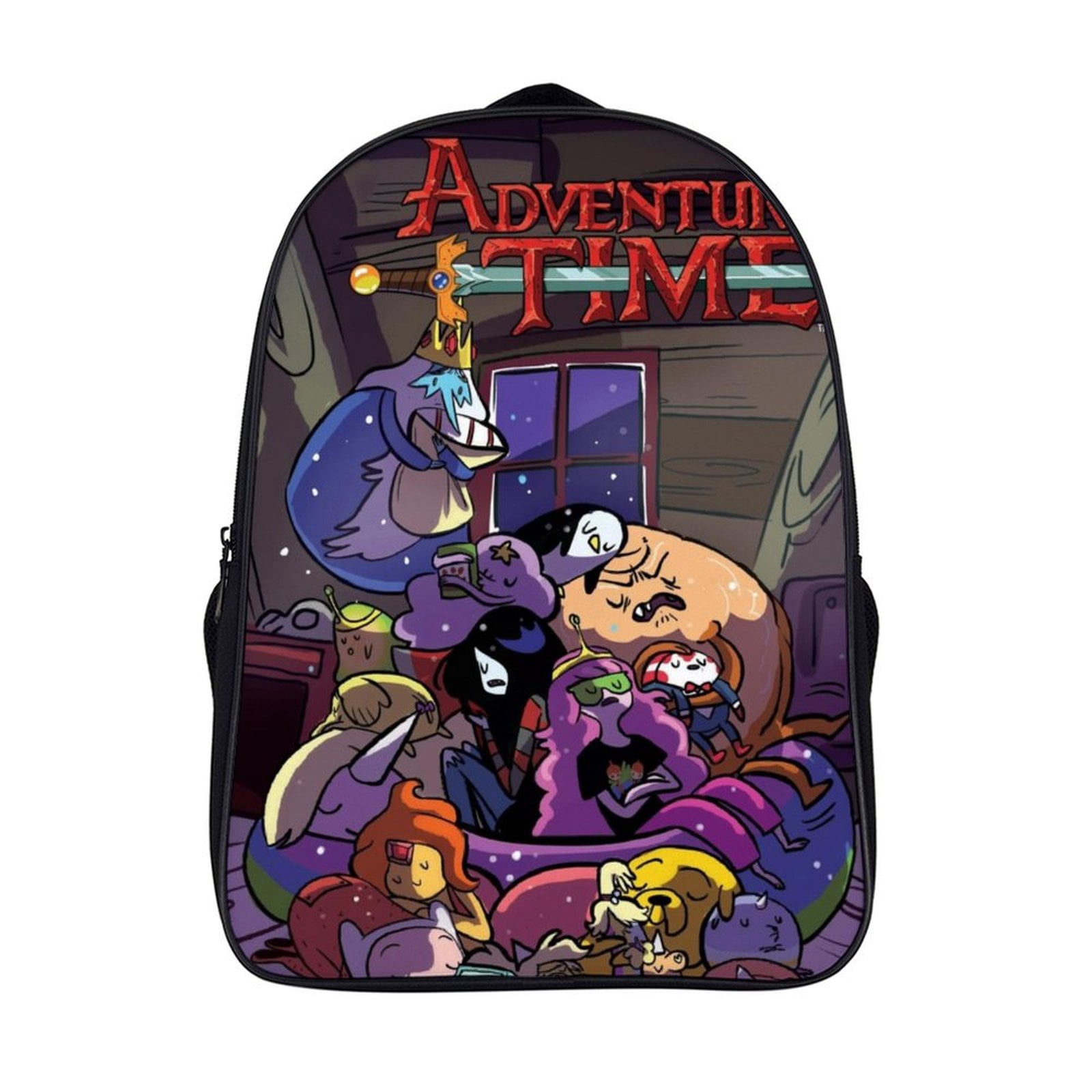 Adventure Time 16 Inch Backpack with 2 Compartment, Large Capacity ...