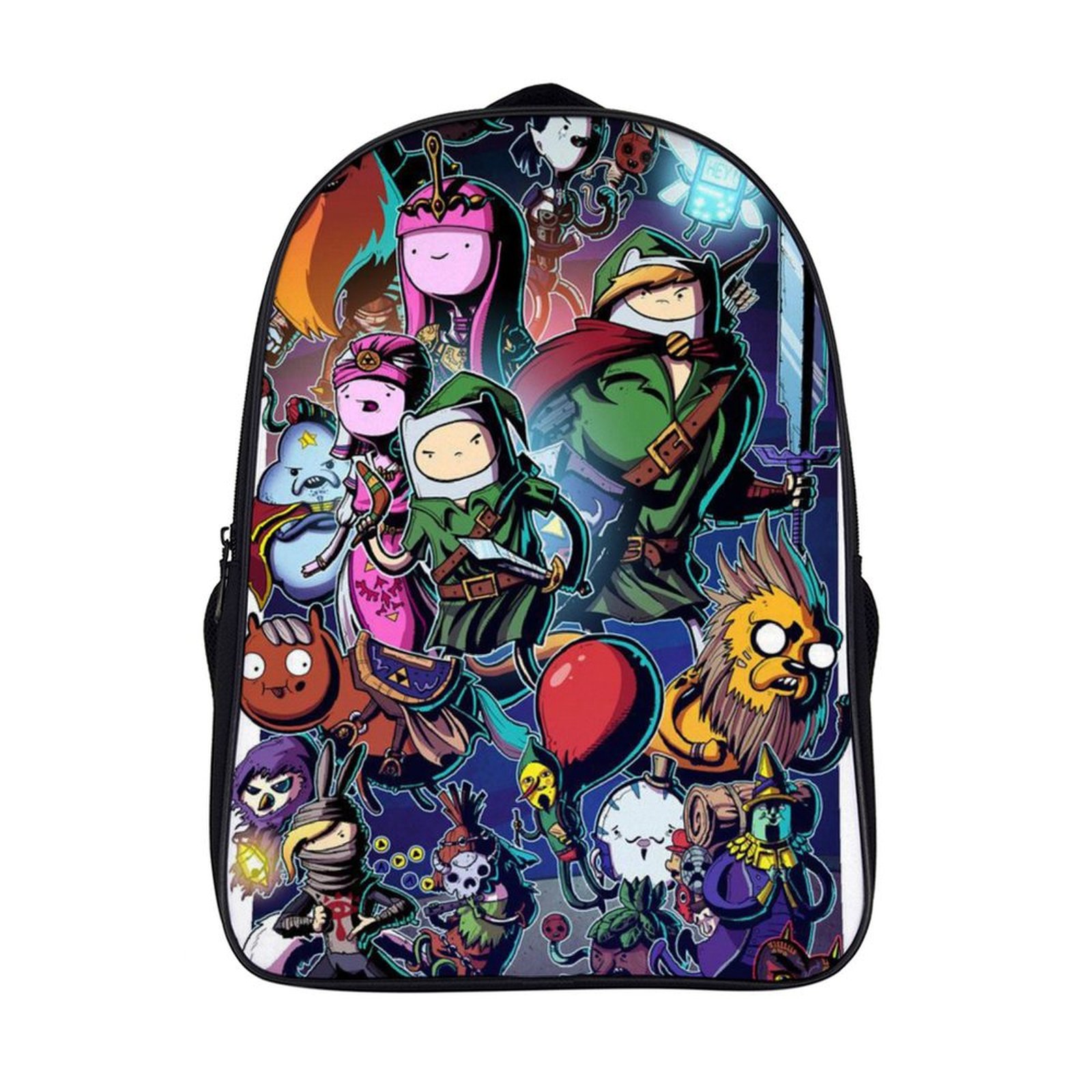 Adventure Time 16 Inch Backpack with 2 Compartment, Large Capacity ...