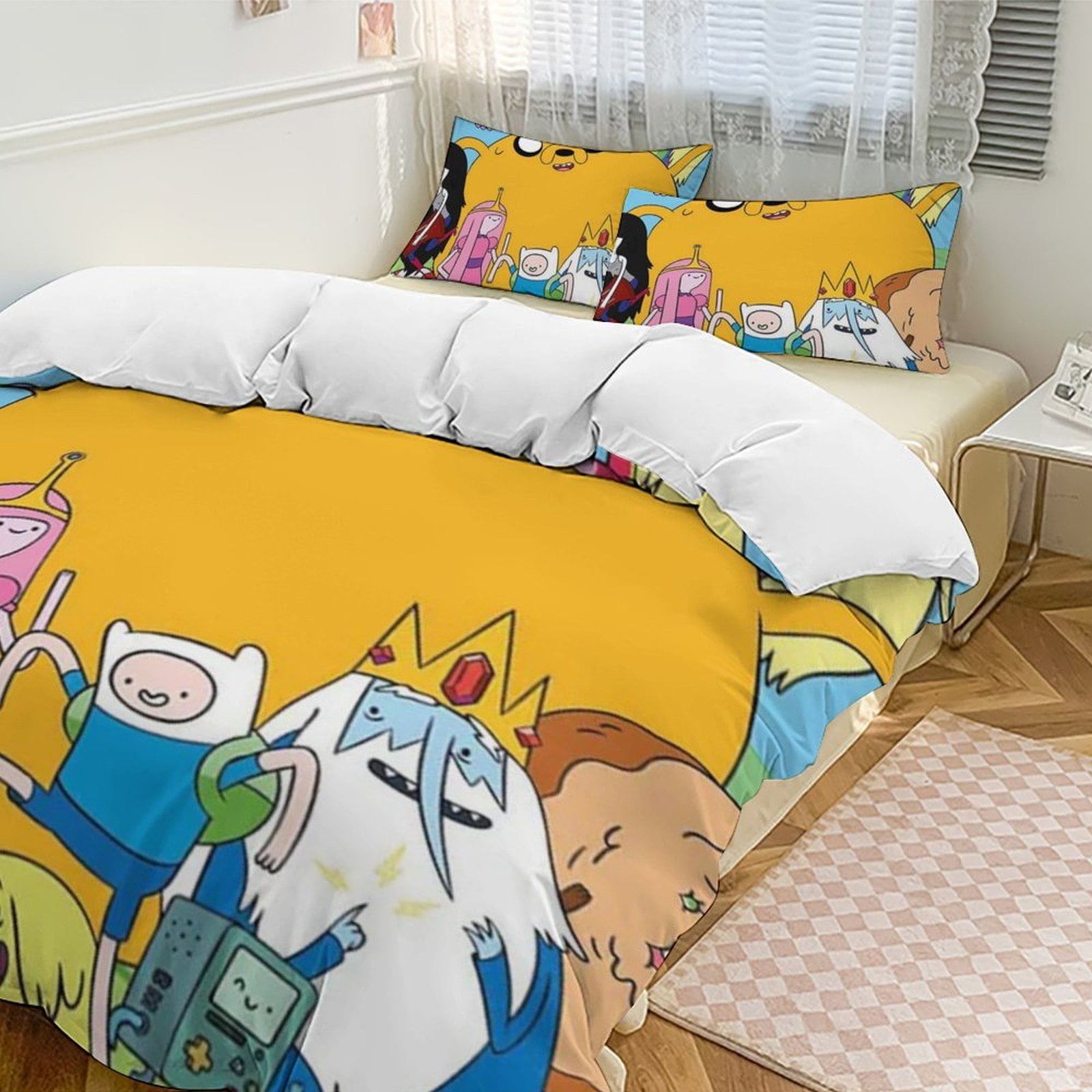 Adventure Time 3 Pieces Bedding Set Soft Comforter Sets Decoration ...