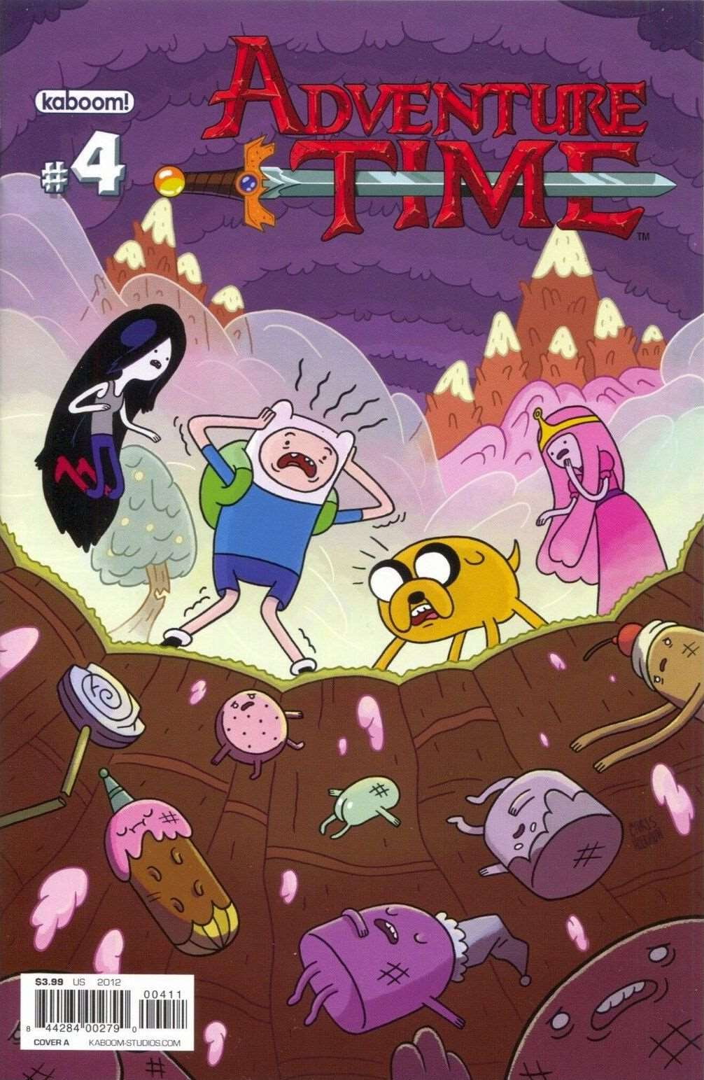 Adventure Time 4a Vf Boom Comic Book Walmart