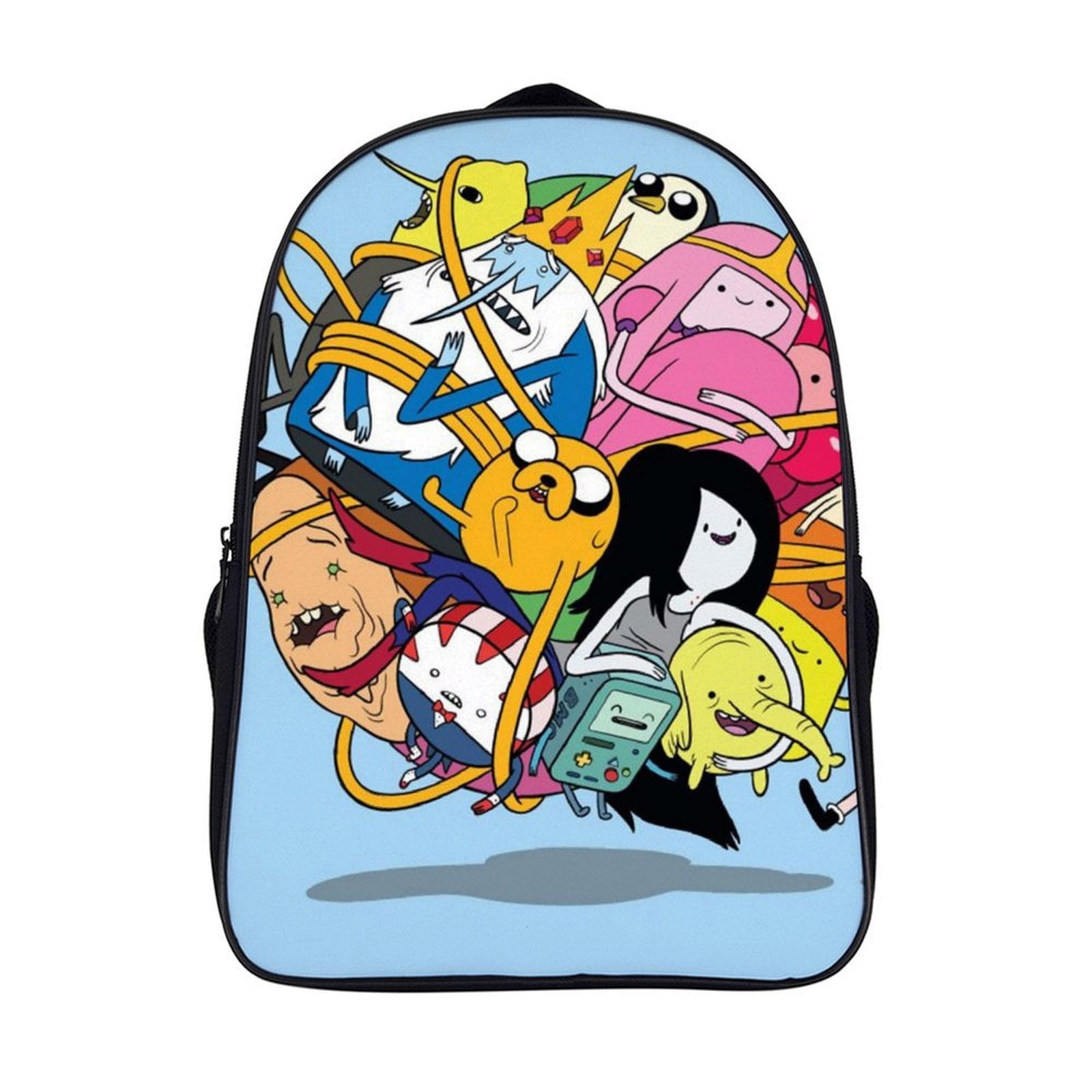 Adventure Time Animated Backpack Student School Bag Satchel Bookbag 2 ...