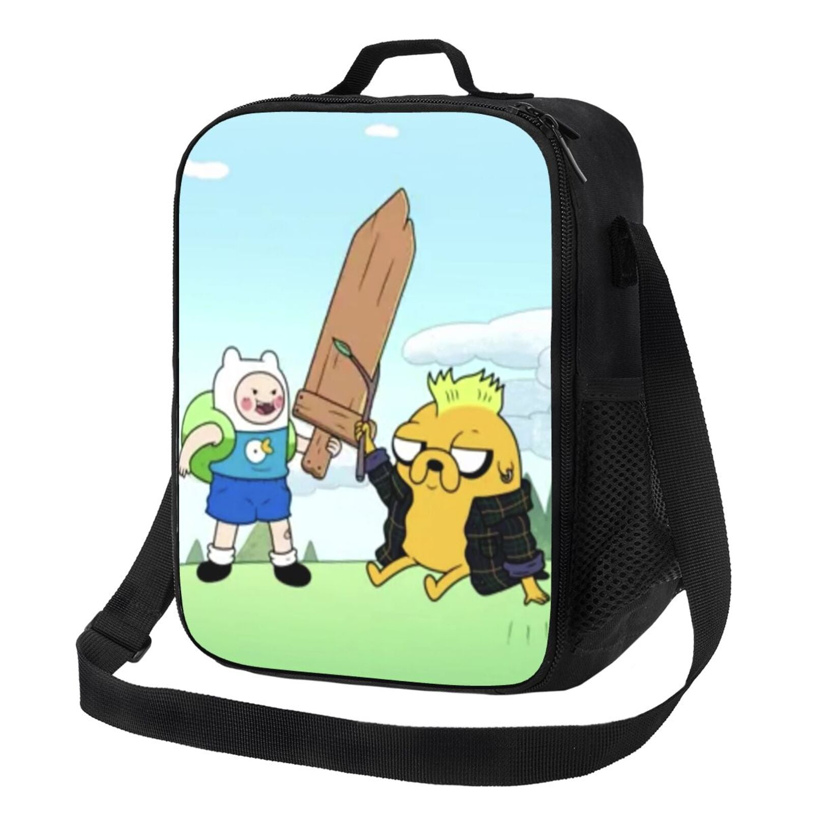 Adventure Time Animated Insulated Lunch Bag Portable Meal Bag Thermal ...