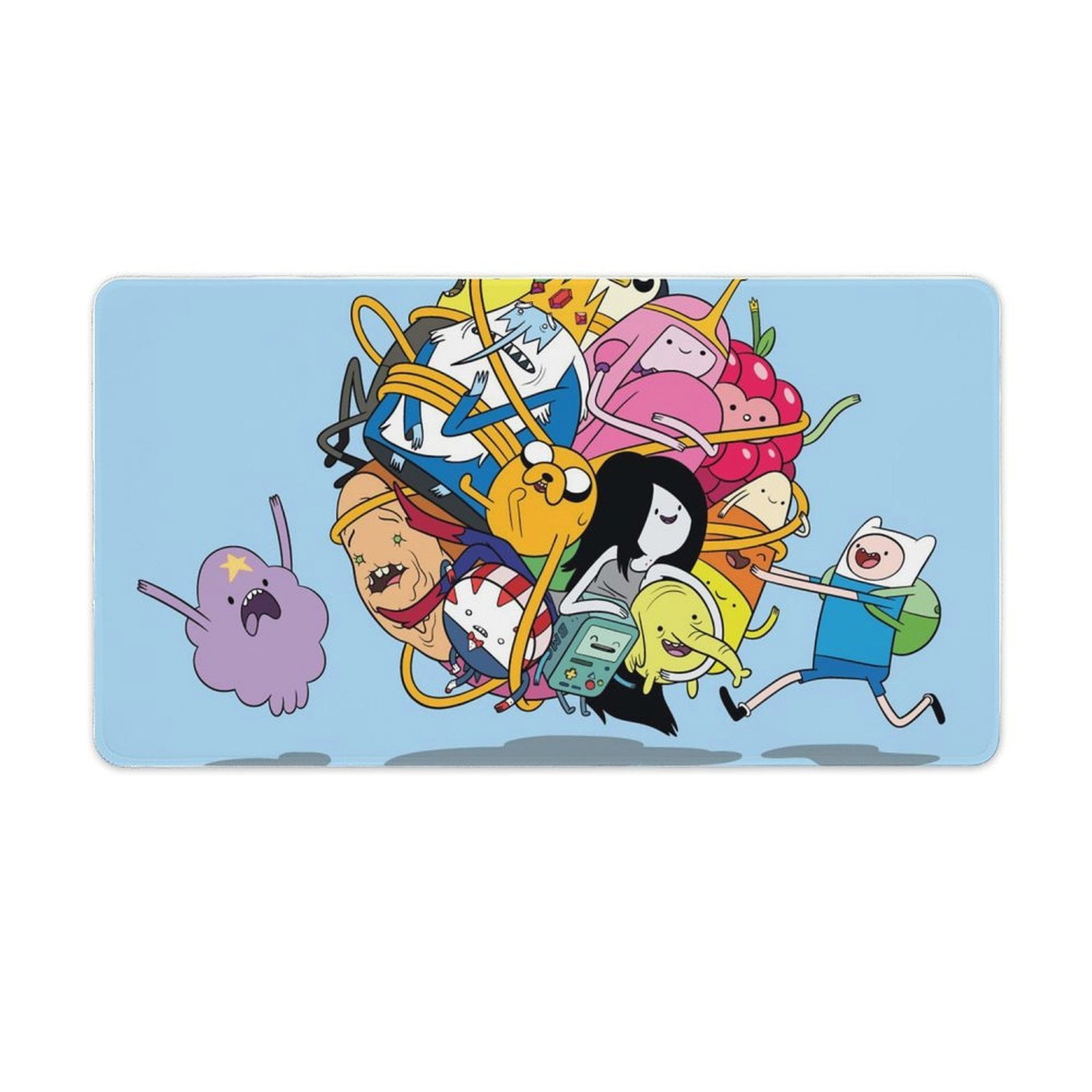 Adventure Time Animated Mouse Pad No-sliped Large Mousepad Extended ...