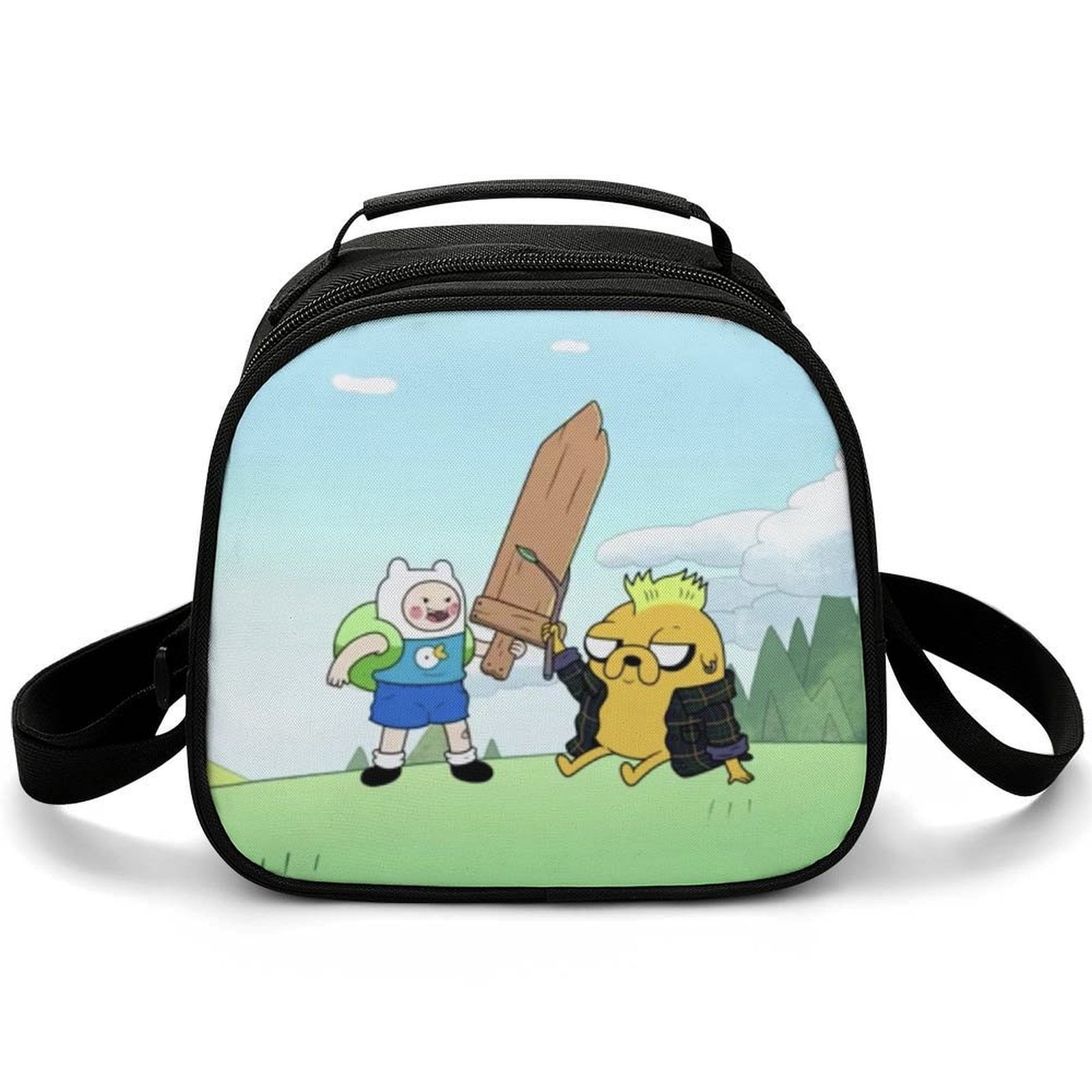 Adventure Time Animated Portable Insulated Lunch Bag Lunch Box Unisex ...