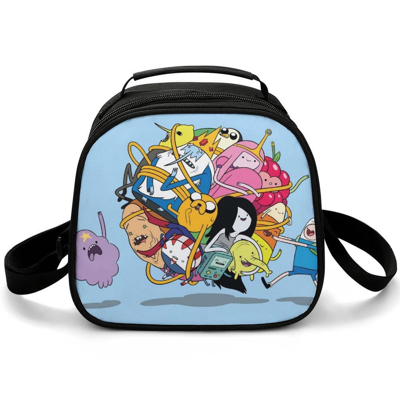 Adventure Time Animated Portable Insulated Lunch Bag Lunch Box Unisex ...
