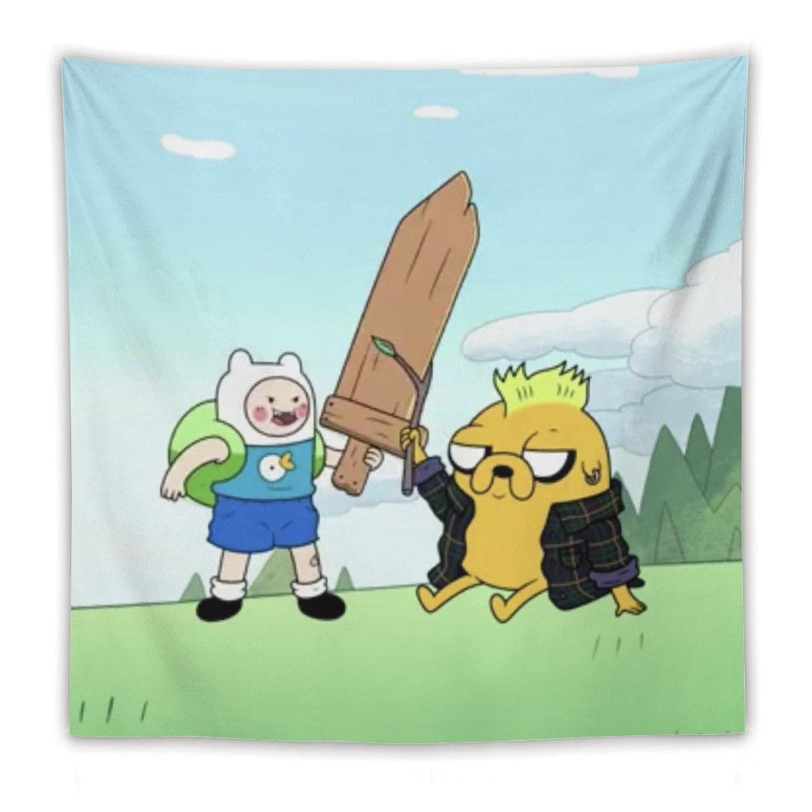 Adventure Time Animated Tapestry Luxury Wall Hanging Tapestries Decor ...