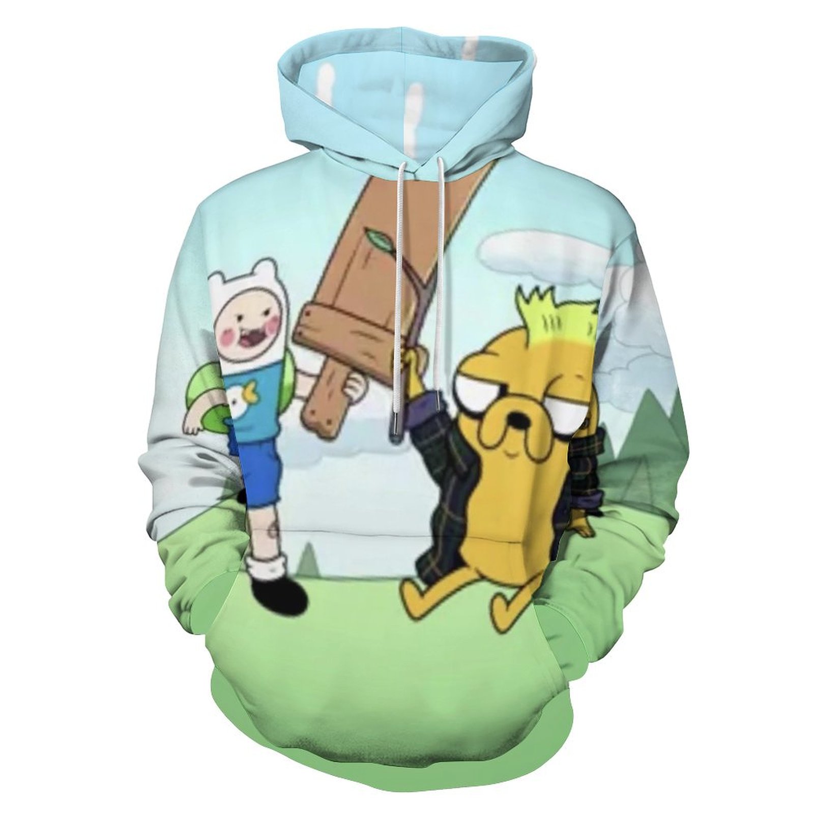 Adventure Time Animated Unisex Sweatshirts Hoodies 3D Printing Fashion ...