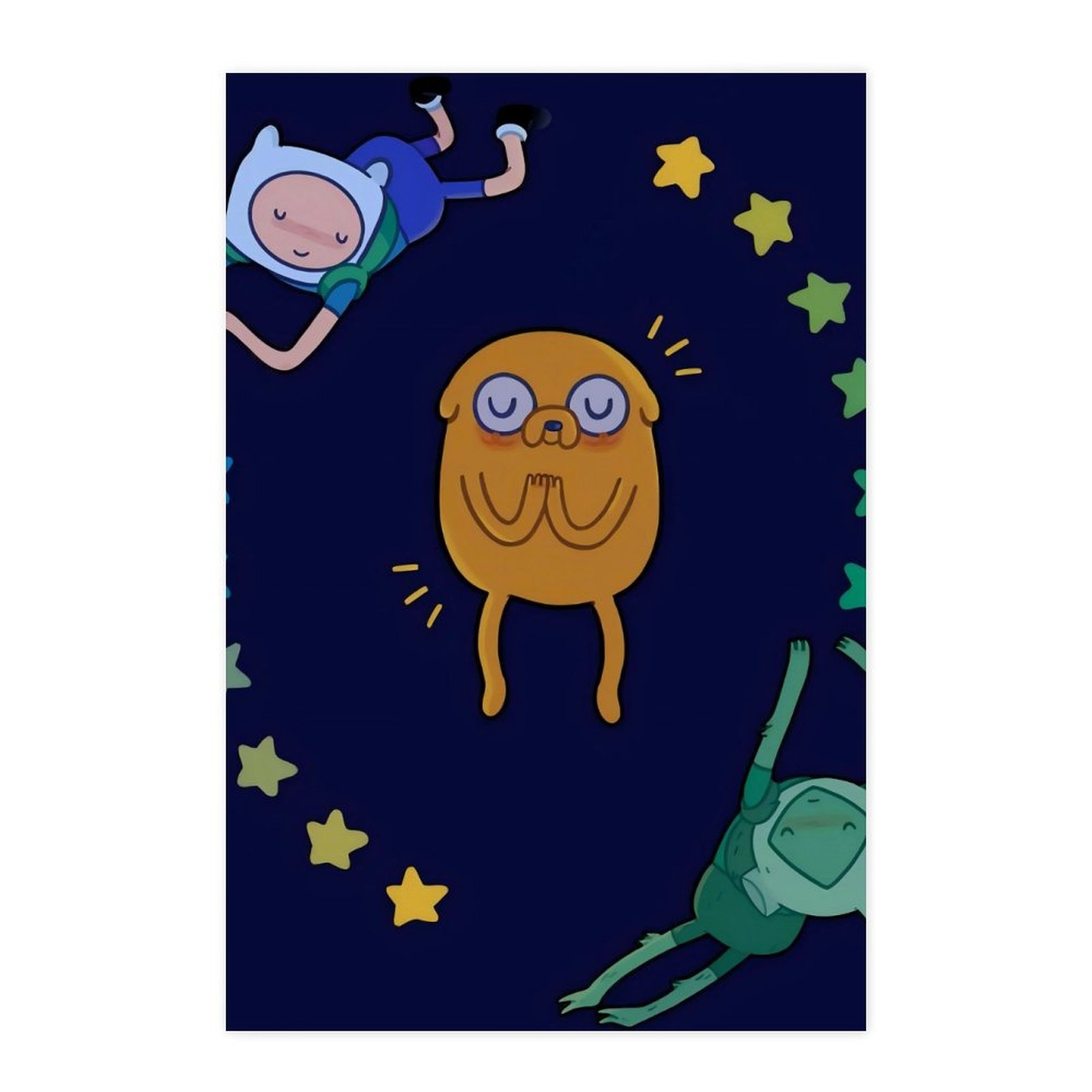 Adventure Time Anime stickers posters wall decoration 30*45（cm ...