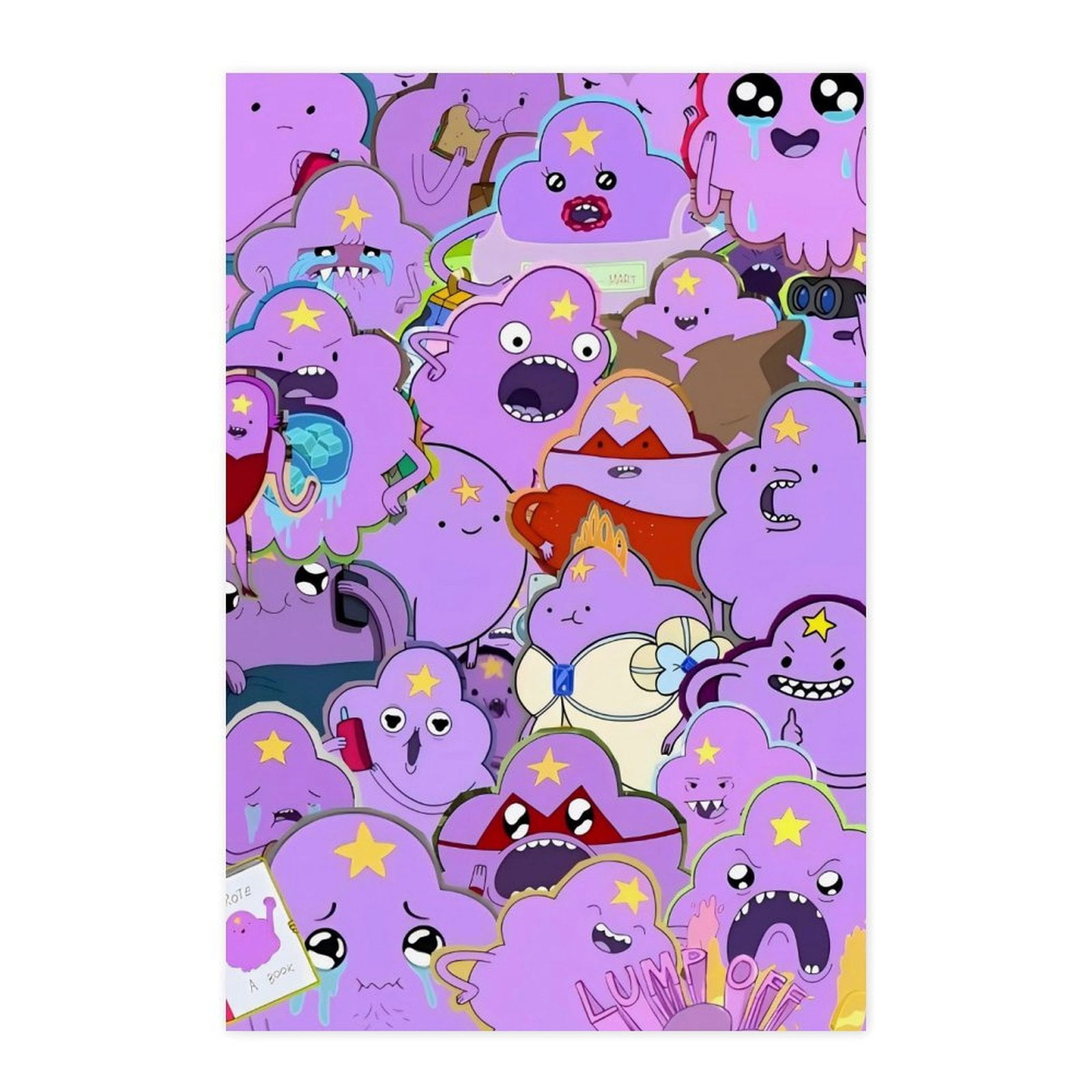 Adventure Time Anime stickers posters wall decoration 40*60（cm ...