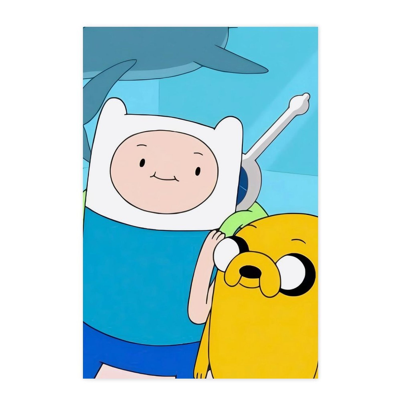 Adventure Time Anime stickers posters wall decoration 40*60（cm ...