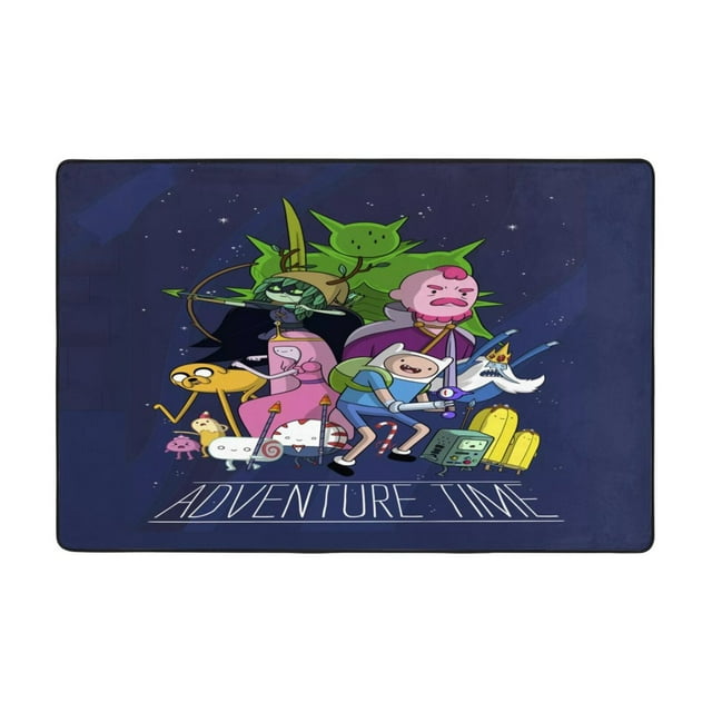 Adventure Time Area Rug Cartoon Rugs Non-Slip Soft Carpet Soft Floor ...