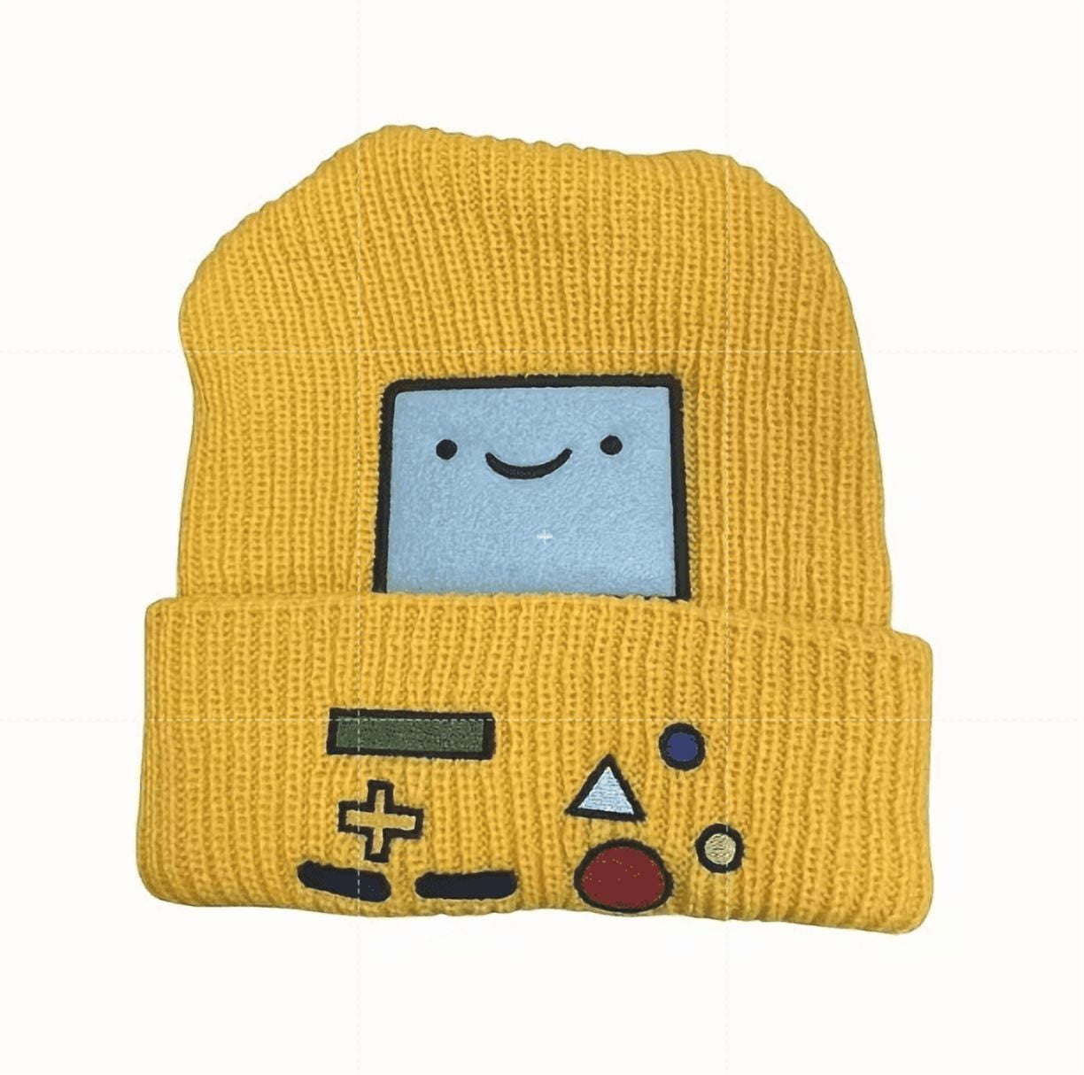 Adventure Time BMO ADULT Knit Beanie Hat | Cartoon Network Winter Cap ...