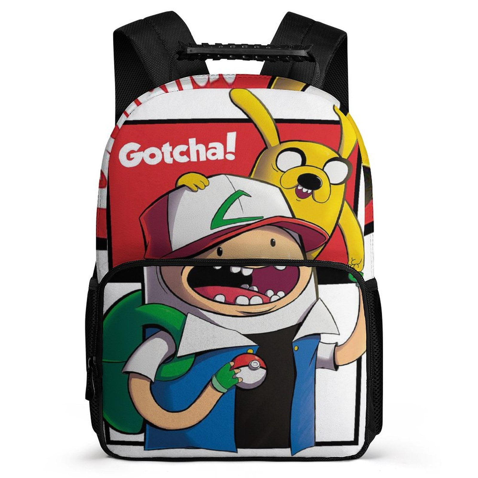 Adventure Time Backpack 16 Inch Shoulder Laptop Bookbags Casual College ...