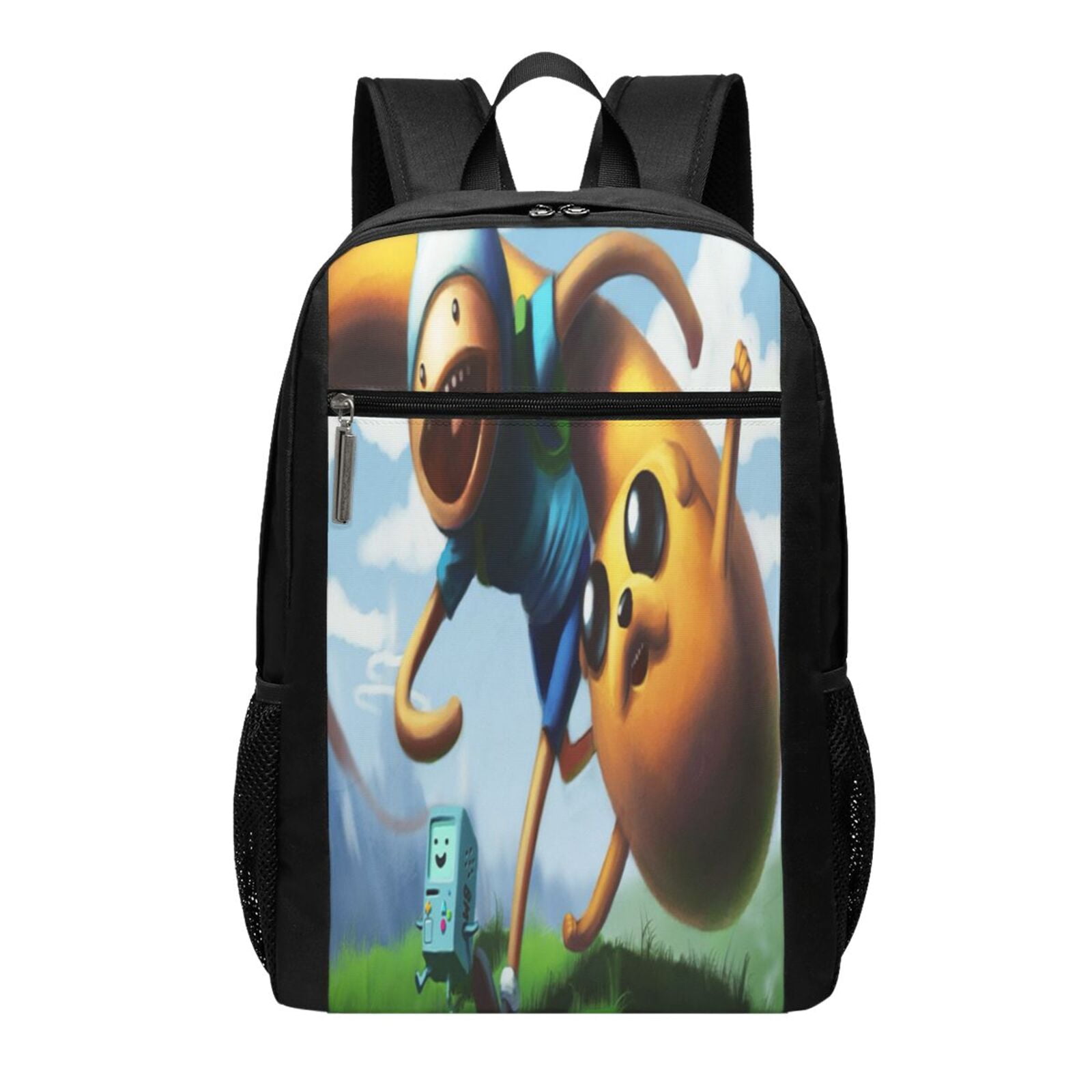 Adventure Time Backpack 3d Printed Anime School Book Bag Adjustable ...