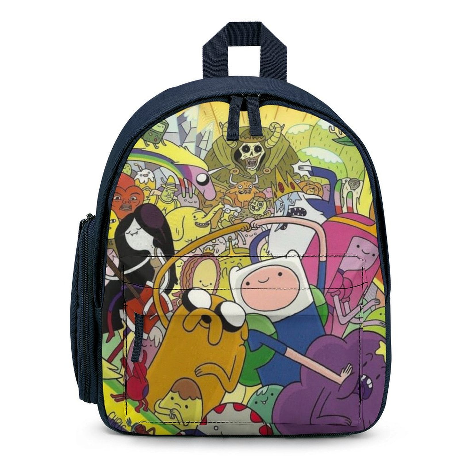 Adventure Time Backpack Cute Print Daypack Lightweight Casual Backpack ...