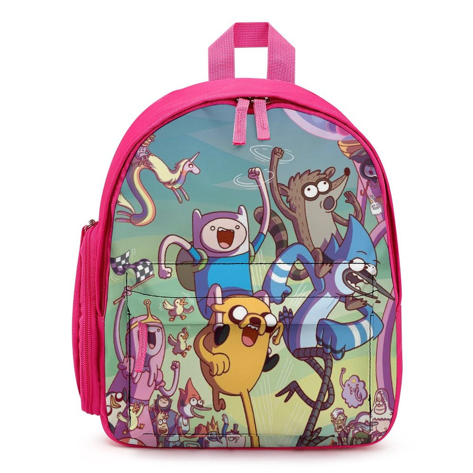 Adventure Time Backpack Cute Print Daypack Lightweight Casual Backpack ...