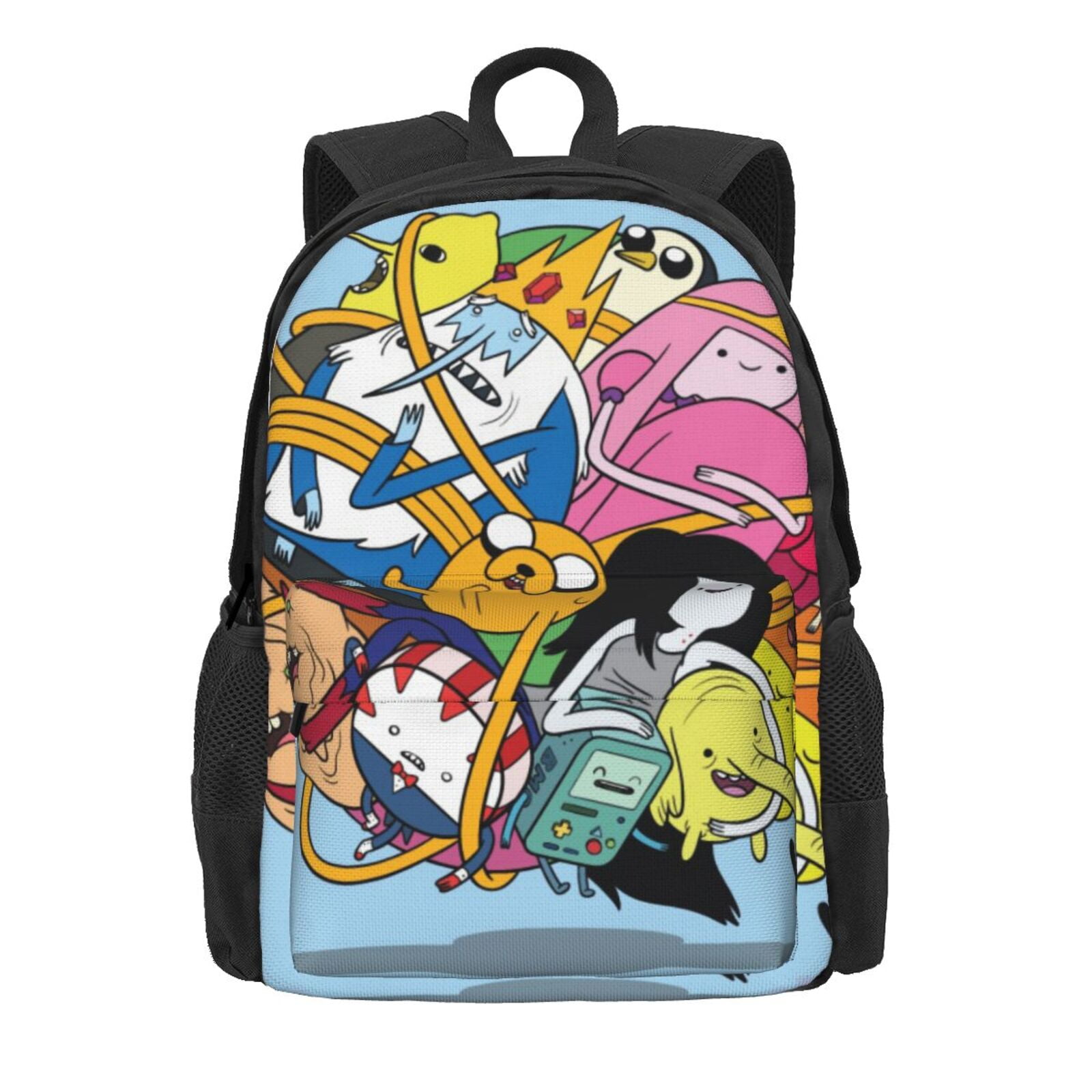 Adventure Time Backpack, Large Capacity Daypack Book Bag For College ...